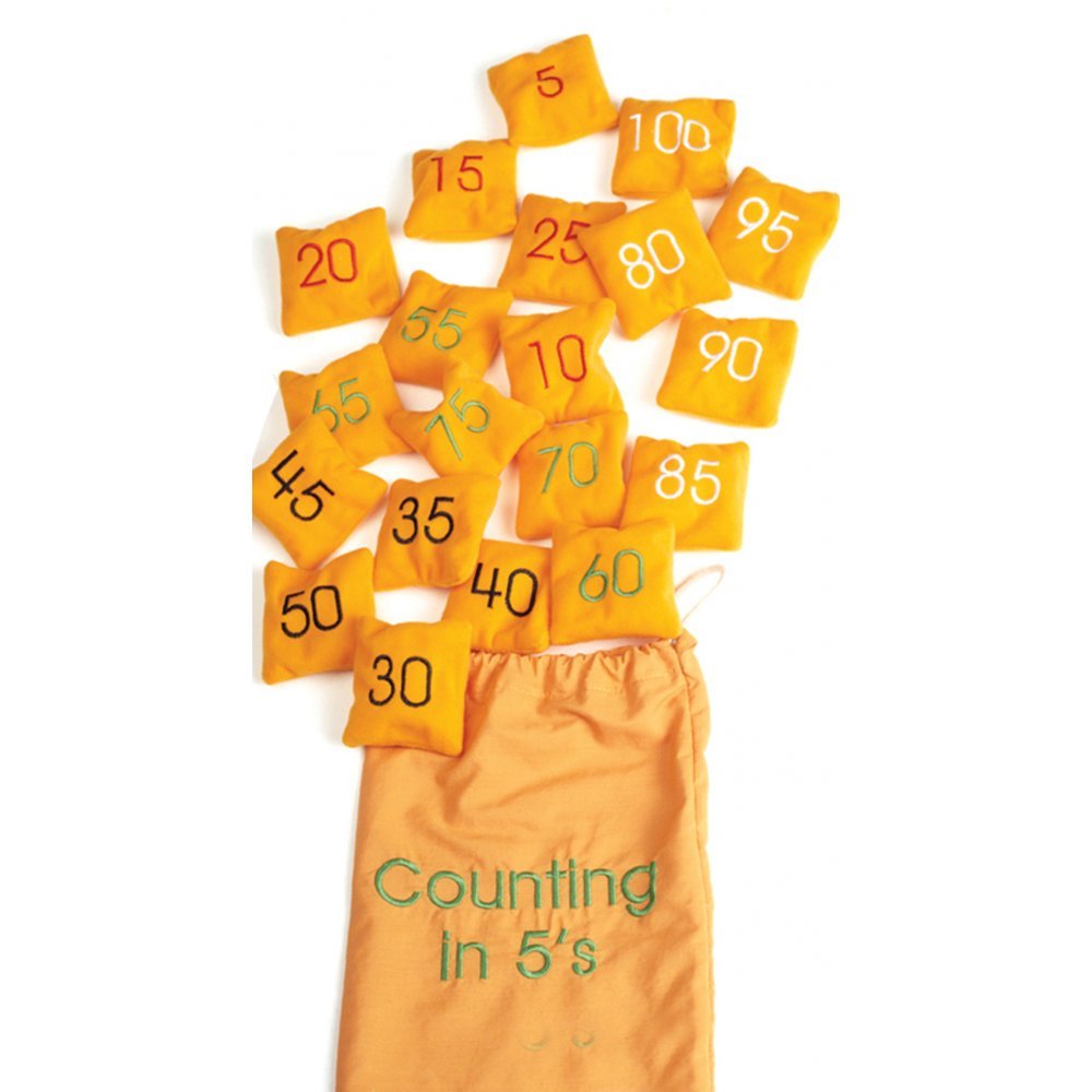 Counting In 5s Bean Bags | Eduspace Supplies