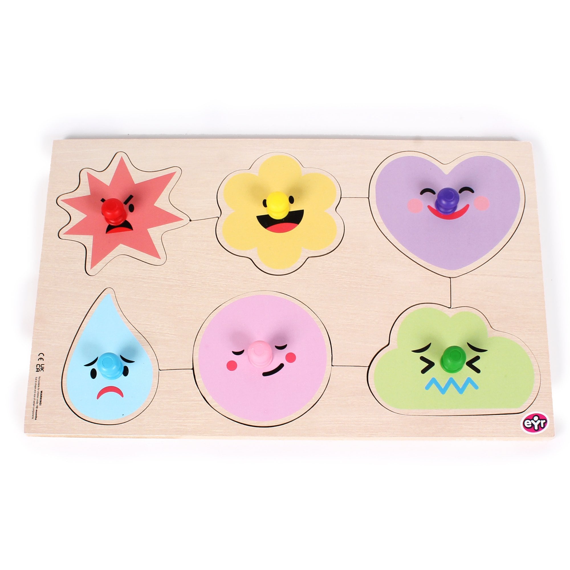 Emotions Peg Puzzles | Eduspace Supplies
