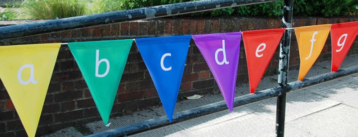 Giant Alphabet Bunting | Eduspace Supplies
