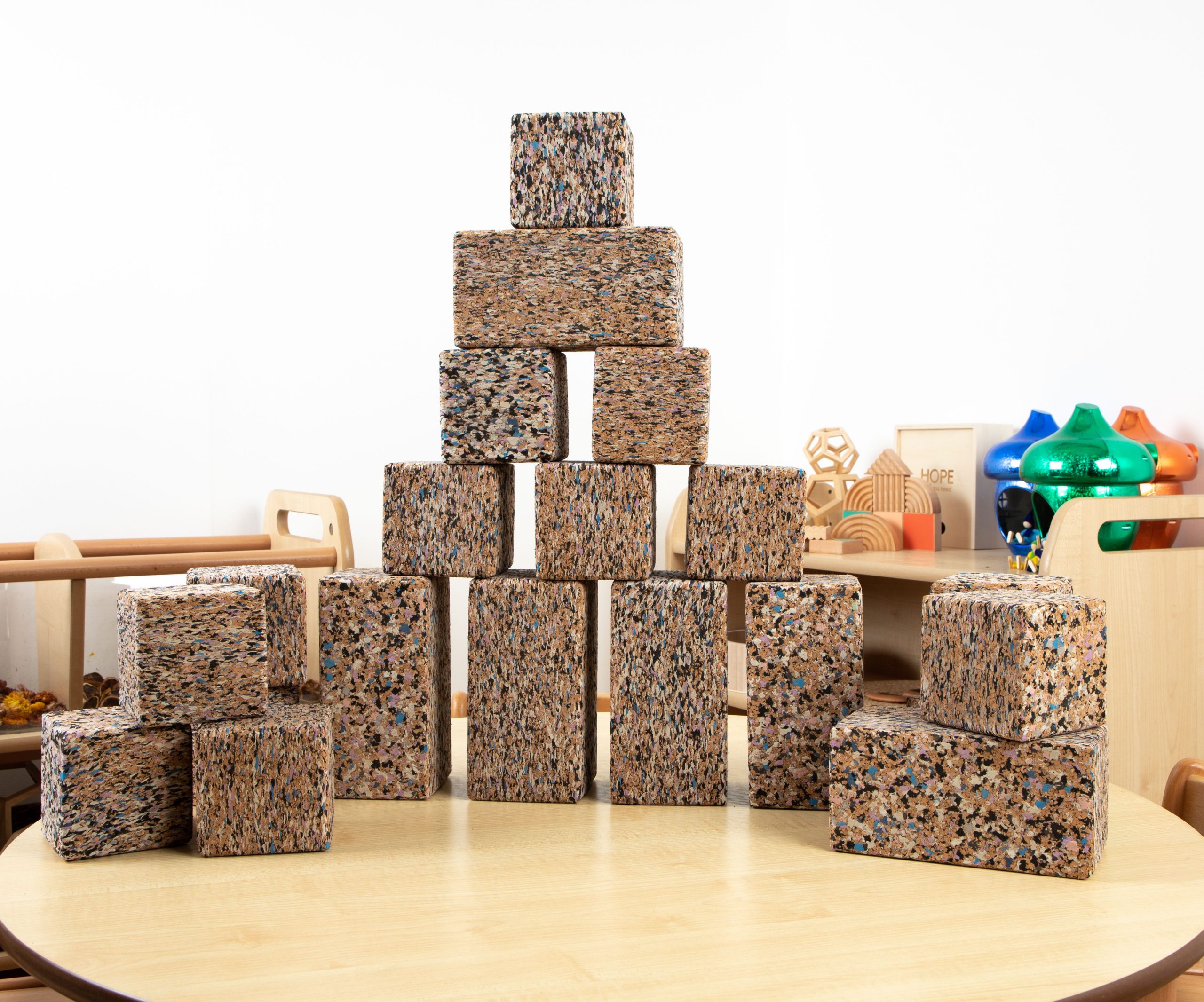 Giant Compressed Building Blocks | Eduspace Supplies
