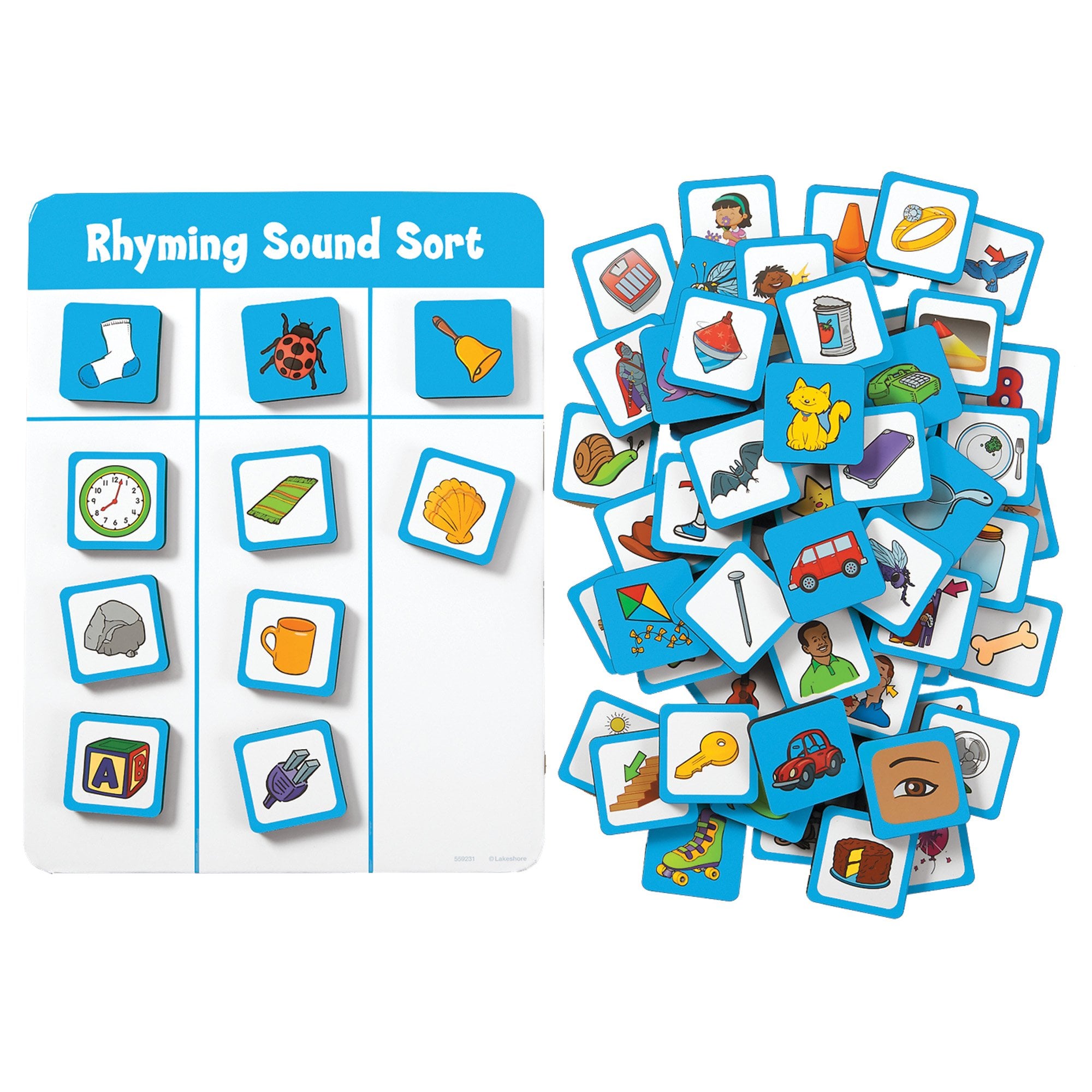 Lakeshore Magnetic Rhyming Sound Sorting Set | Eduspace Supplies