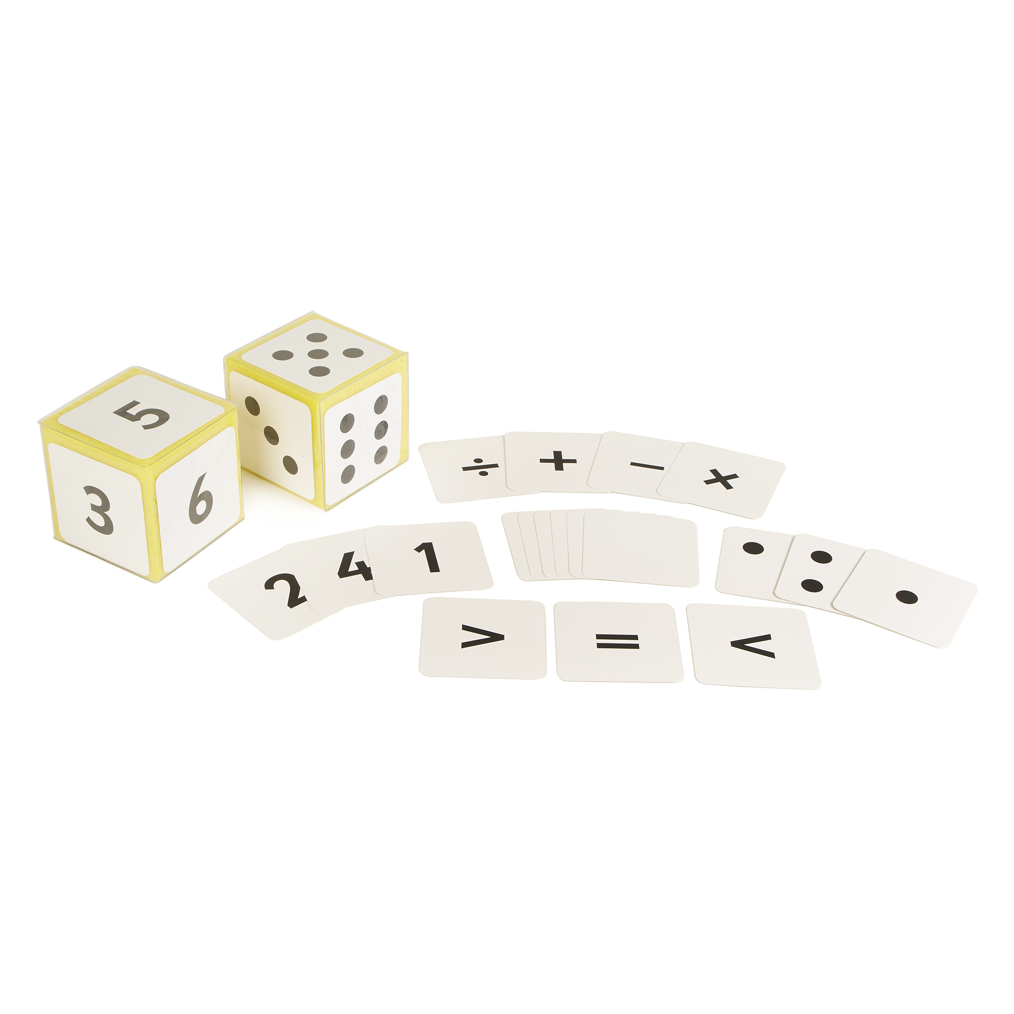 Maths Dice Cards | Eduspace Supplies
