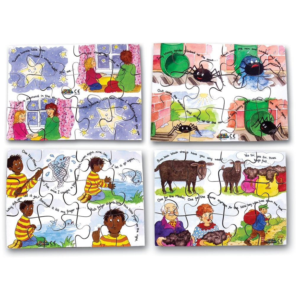Nursery Rhymes Jigsaws Set 1 | Eduspace Supplies