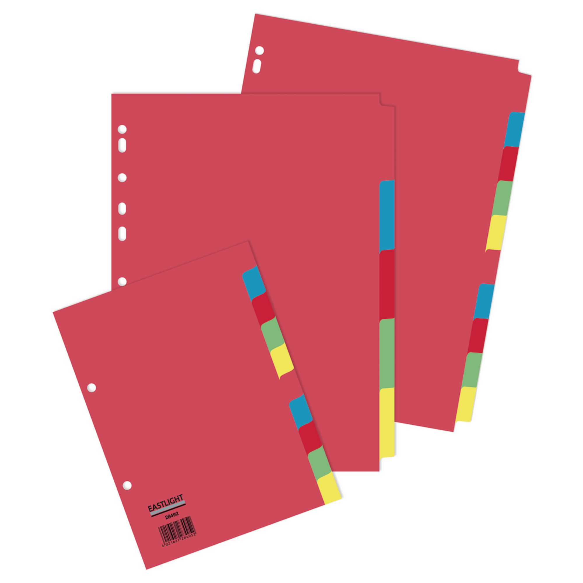 Subject Dividers A5 10 Part | Eduspace Supplies