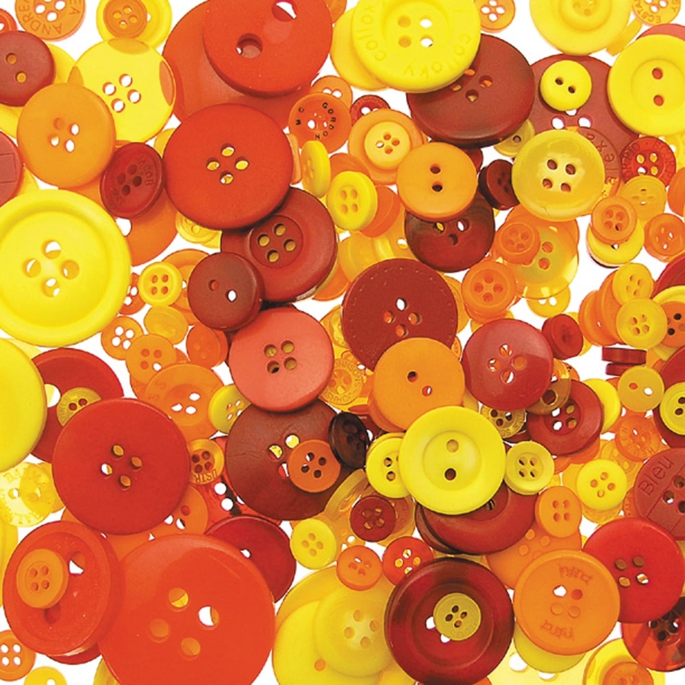 Warm Colours Buttons | Eduspace Supplies