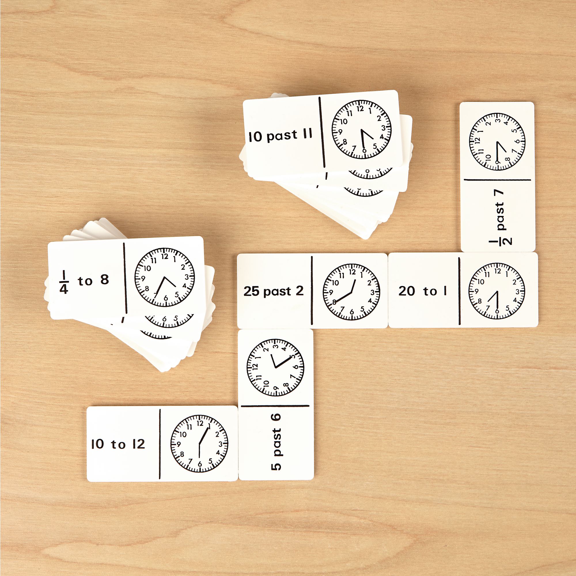 Time Dominoes Set 1 | Eduspace Supplies