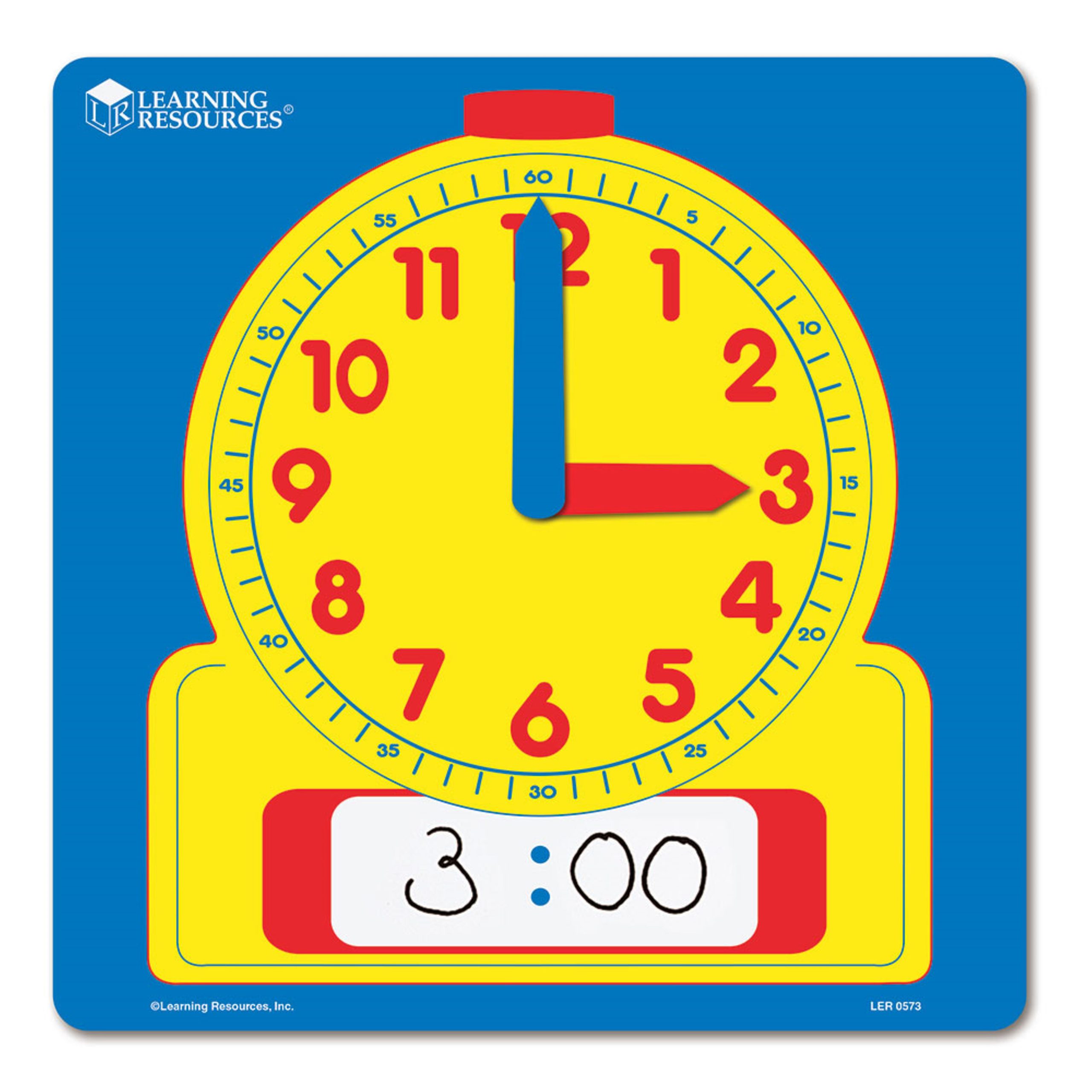 Write Wipe Demonstration Clock | Eduspace Supplies