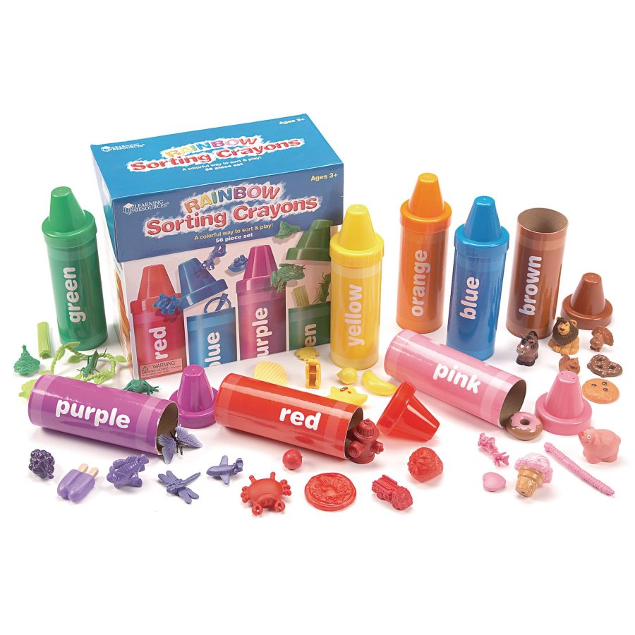 Rainbow Sorting Crayons | Eduspace Supplies
