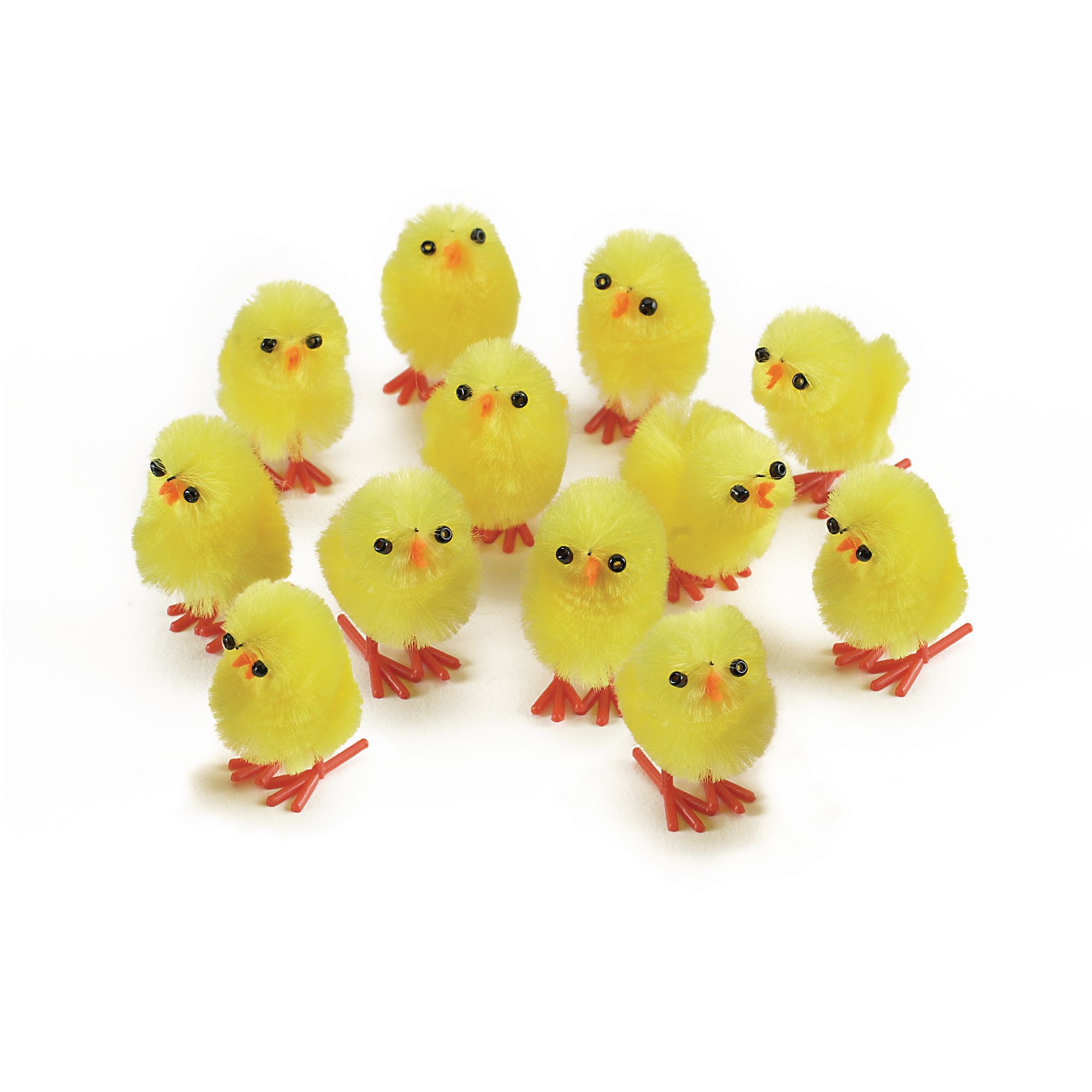 Mini Fluffy Chicks Pack of 12 | Eduspace Supplies