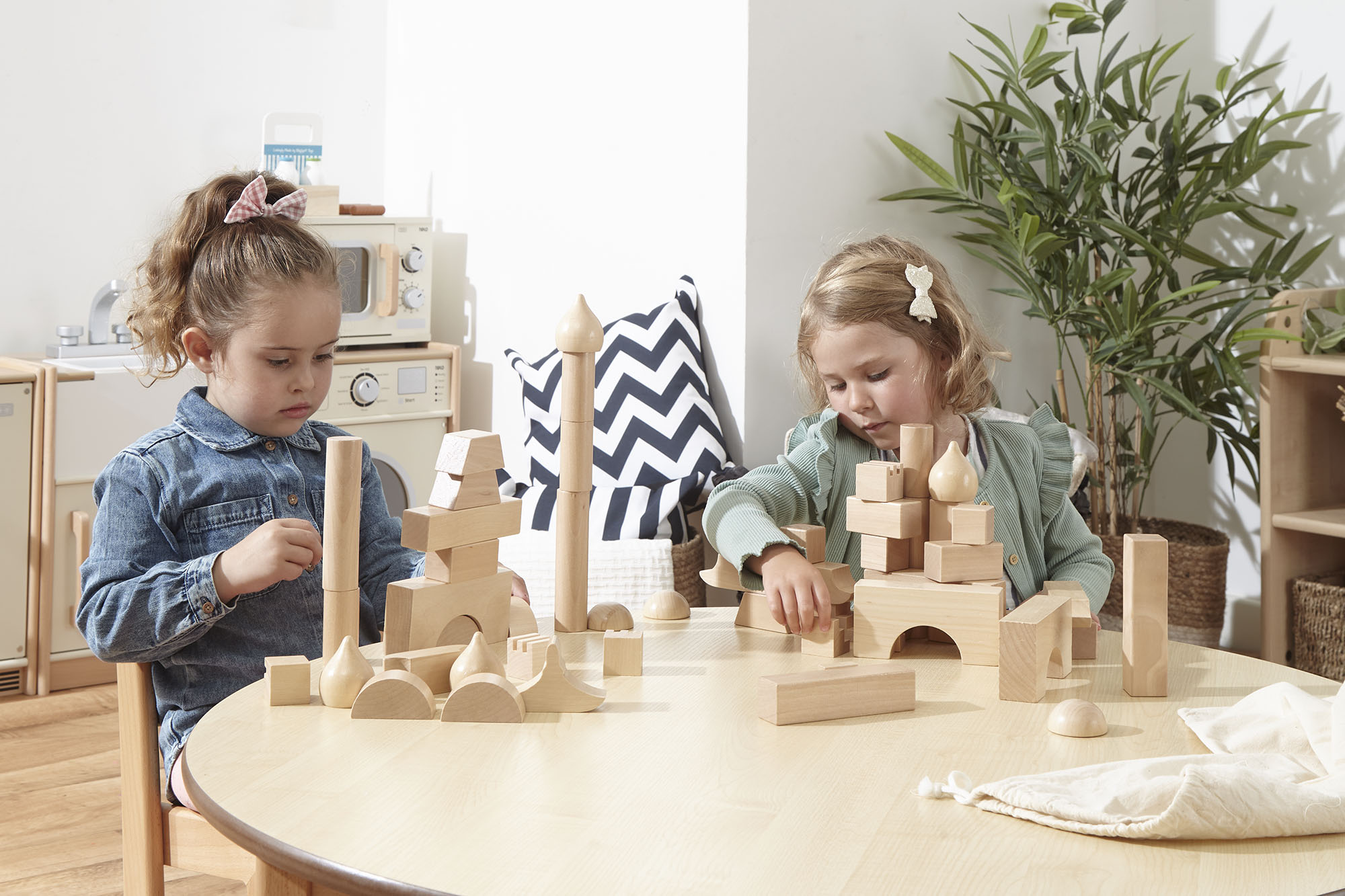 Wooden Construction Blocks 52 Piece | Eduspace Supplies