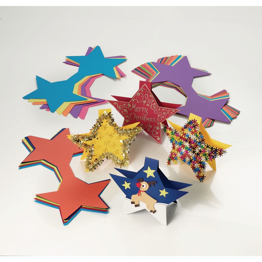 Jumbo Star Cards Pack 30 | Eduspace Supplies