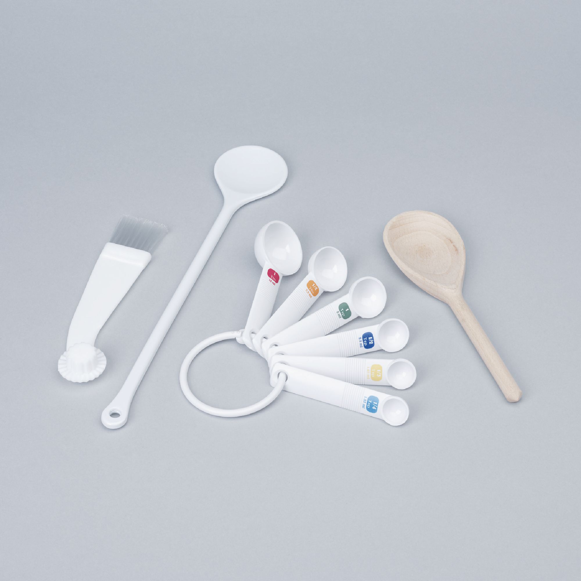Measuring Spoons Plastic Set 6 | Eduspace Supplies