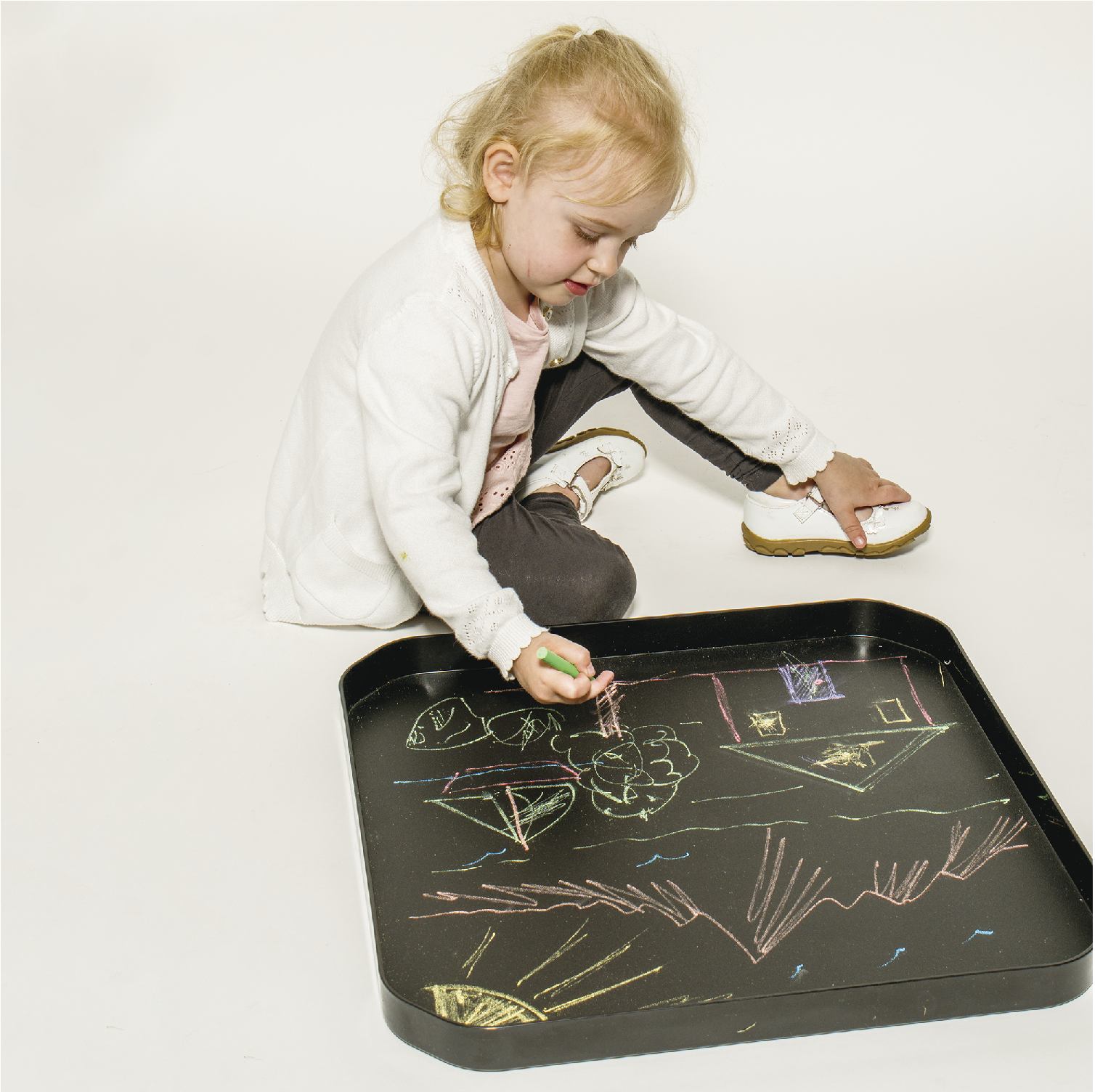 Fun 2 Play Tray Black | Learning Space Solutions