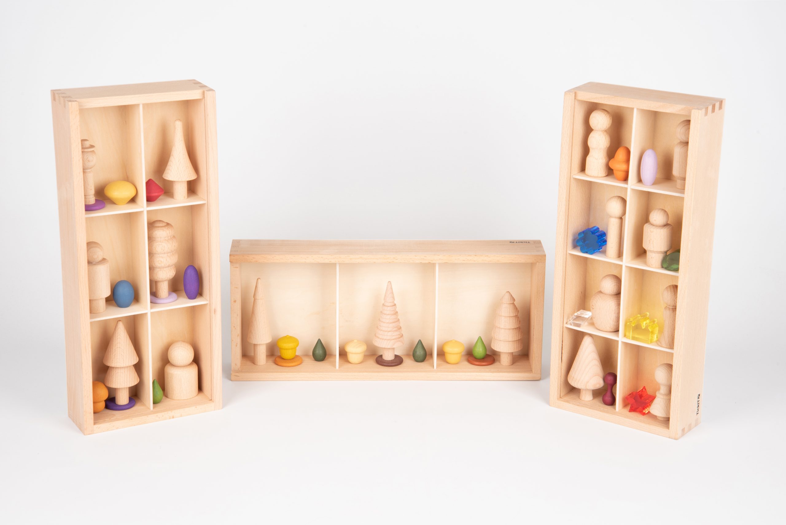 Wooden Discovery Boxes Pack of 3 | Eduspace Supplies