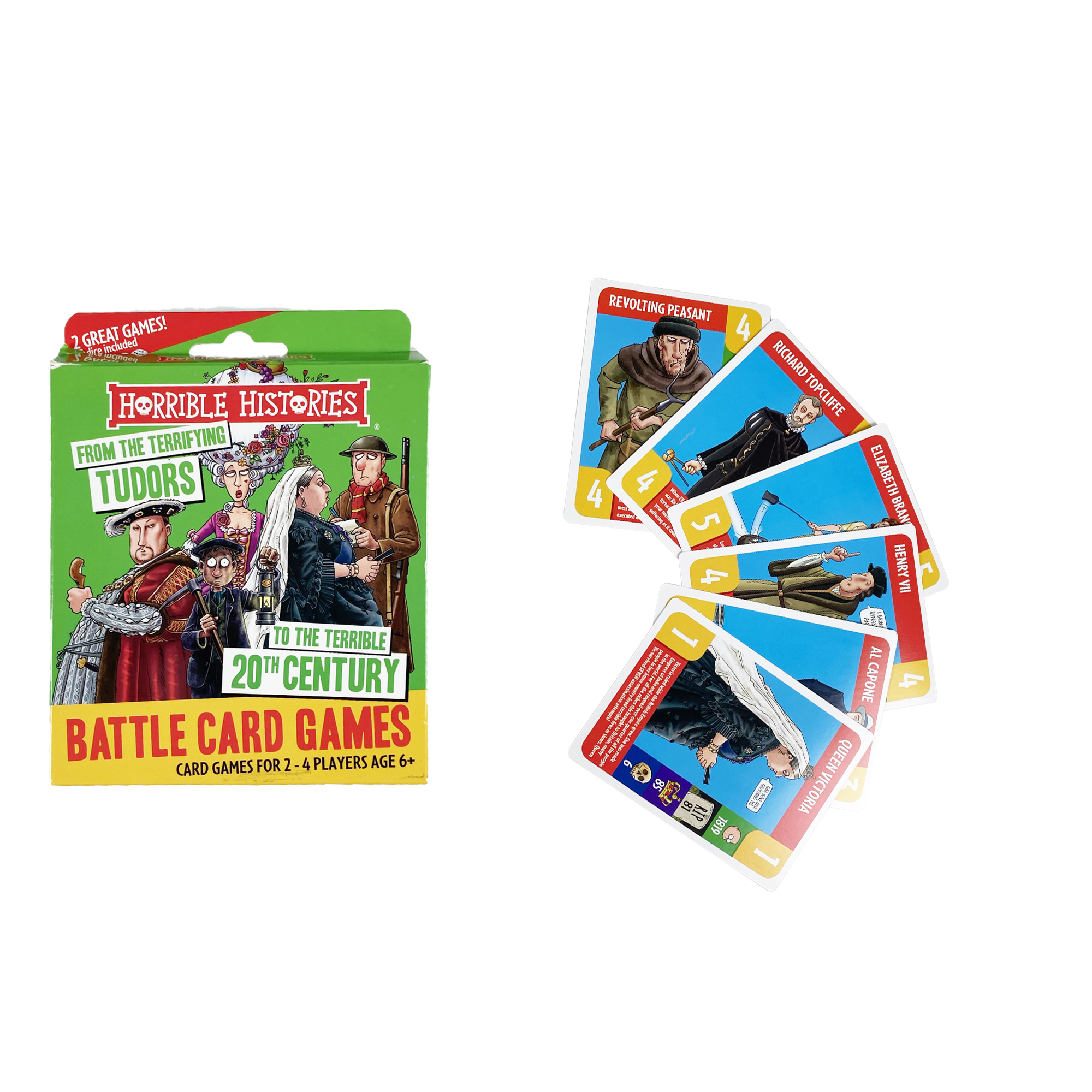 Horrible Histories Tudor Card Game | Eduspace Supplies