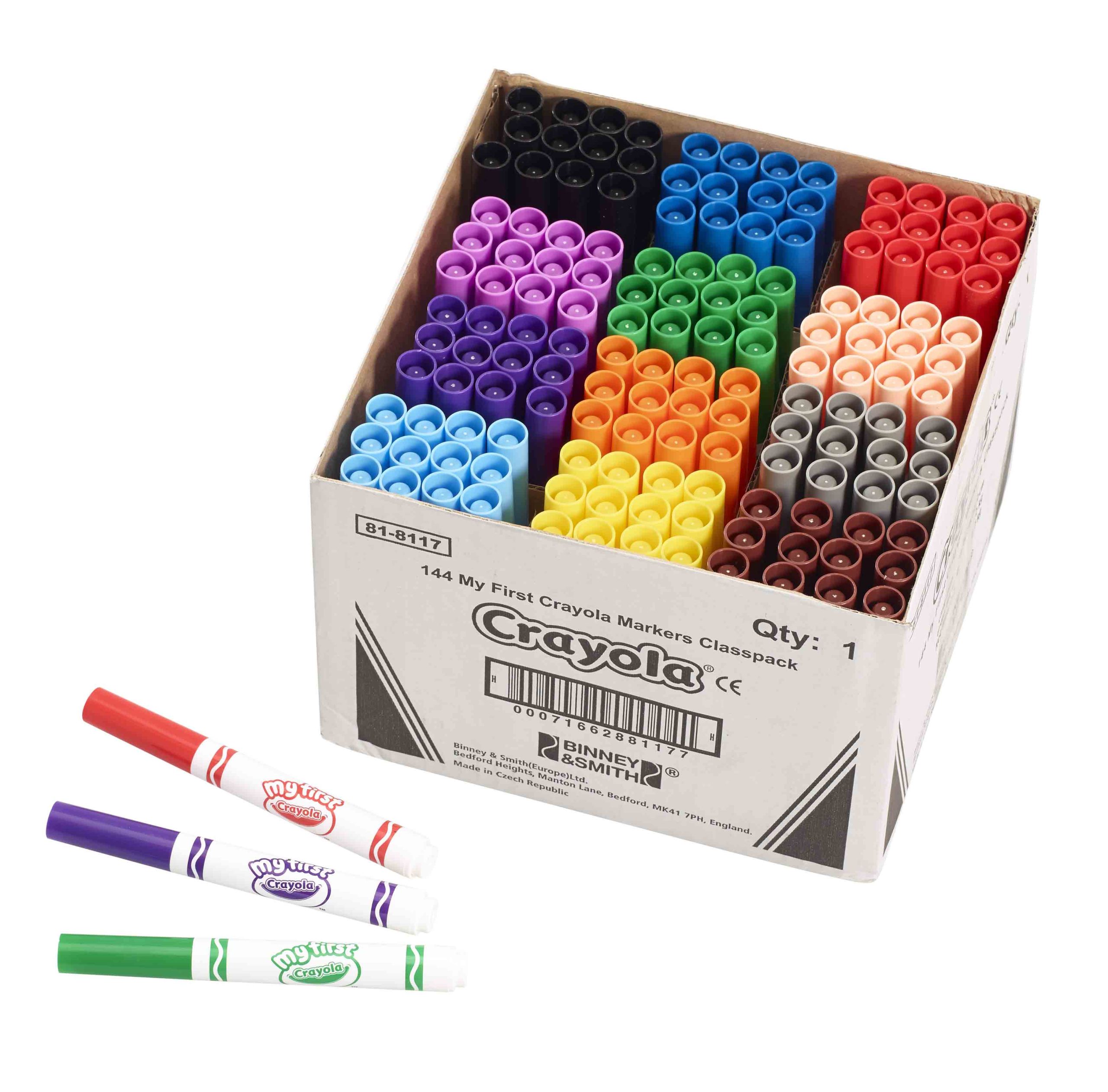 Crayola Mini Kids Markers Classpack 144 | Eduspace Supplies