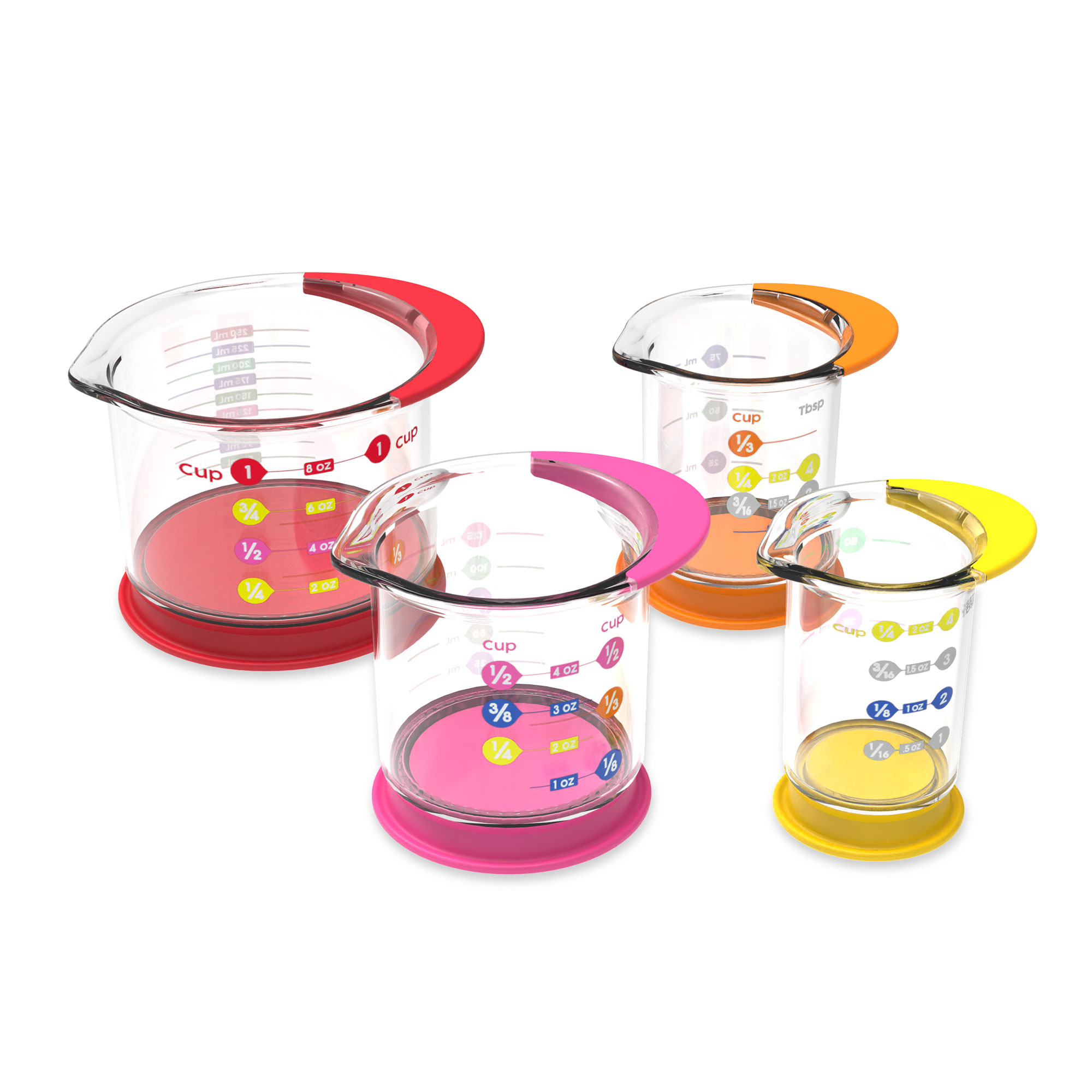 Rainbow Measuring Cups | Learning Space Solutions