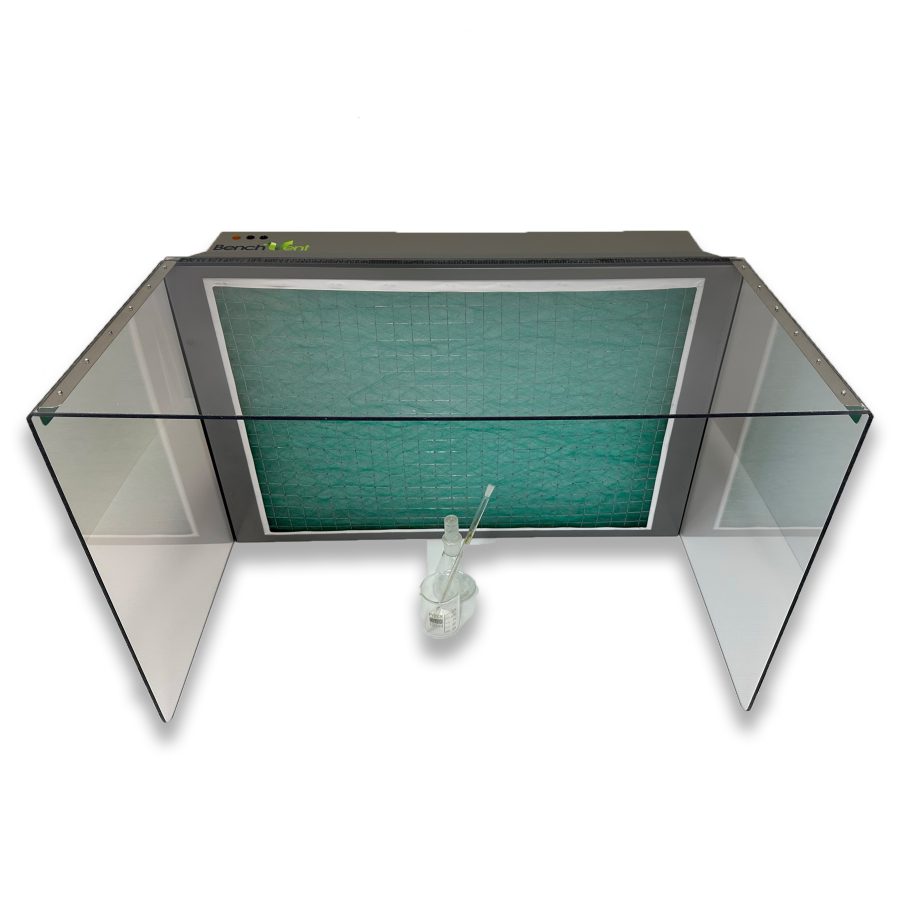 Benchtop Filtration Cabinet With Shield | Learning Space Solutions