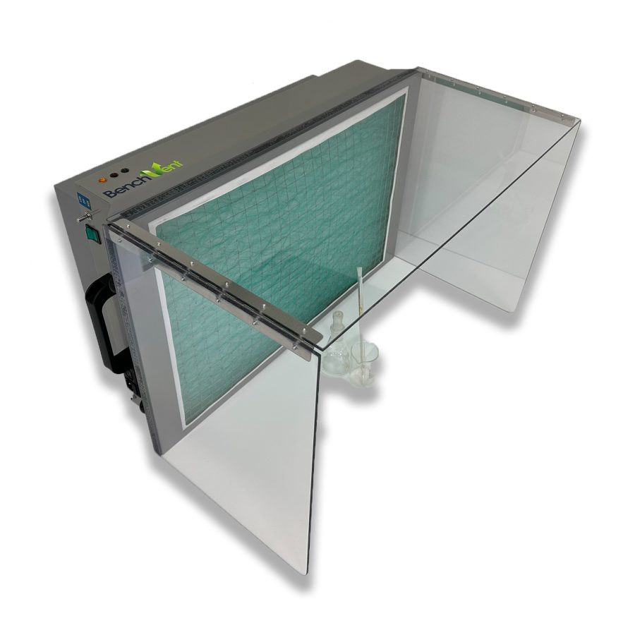 Benchtop Filtration Cabinet With Shield | Learning Space Solutions