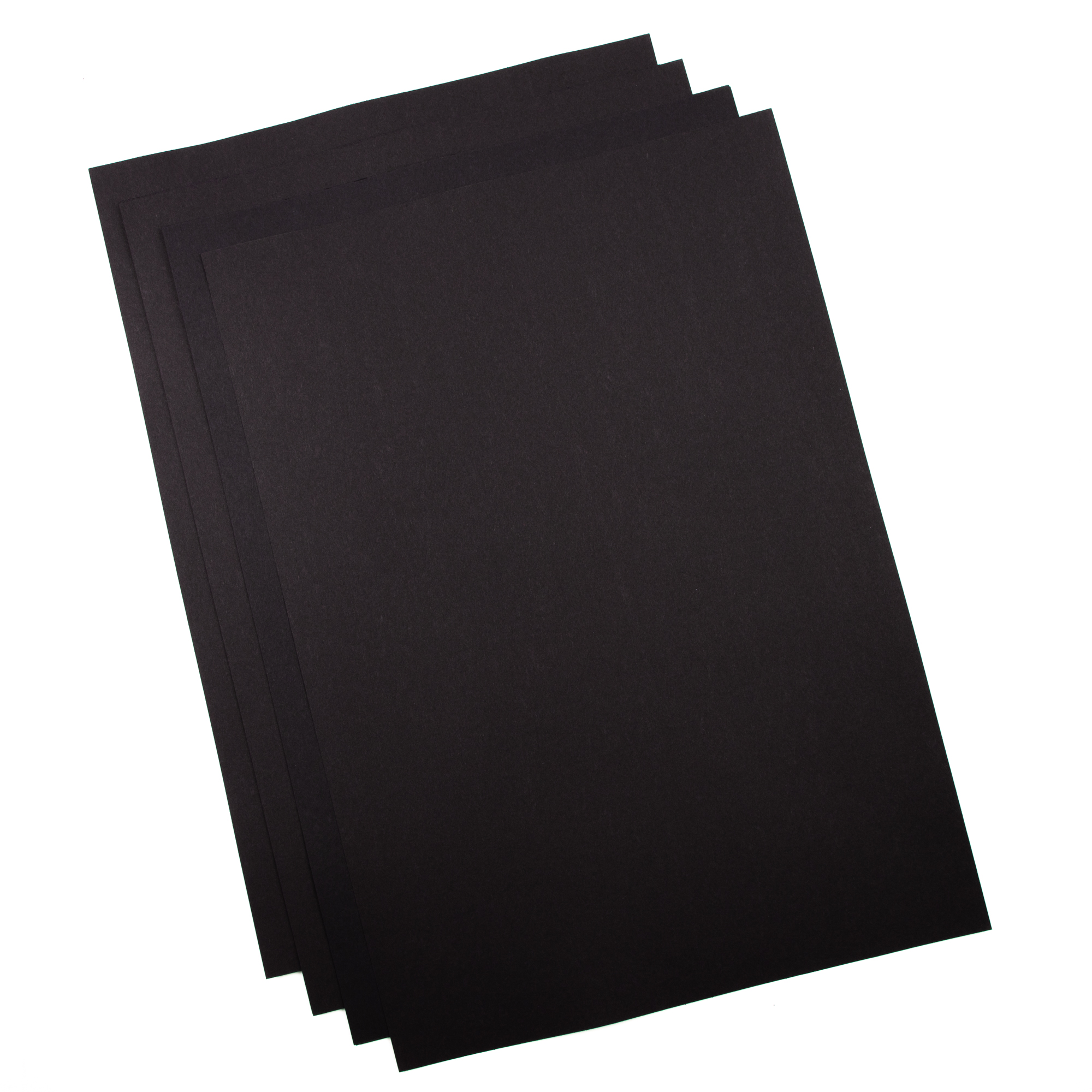 Black Card Recycled 270gsm A2 P100 | Eduspace Supplies
