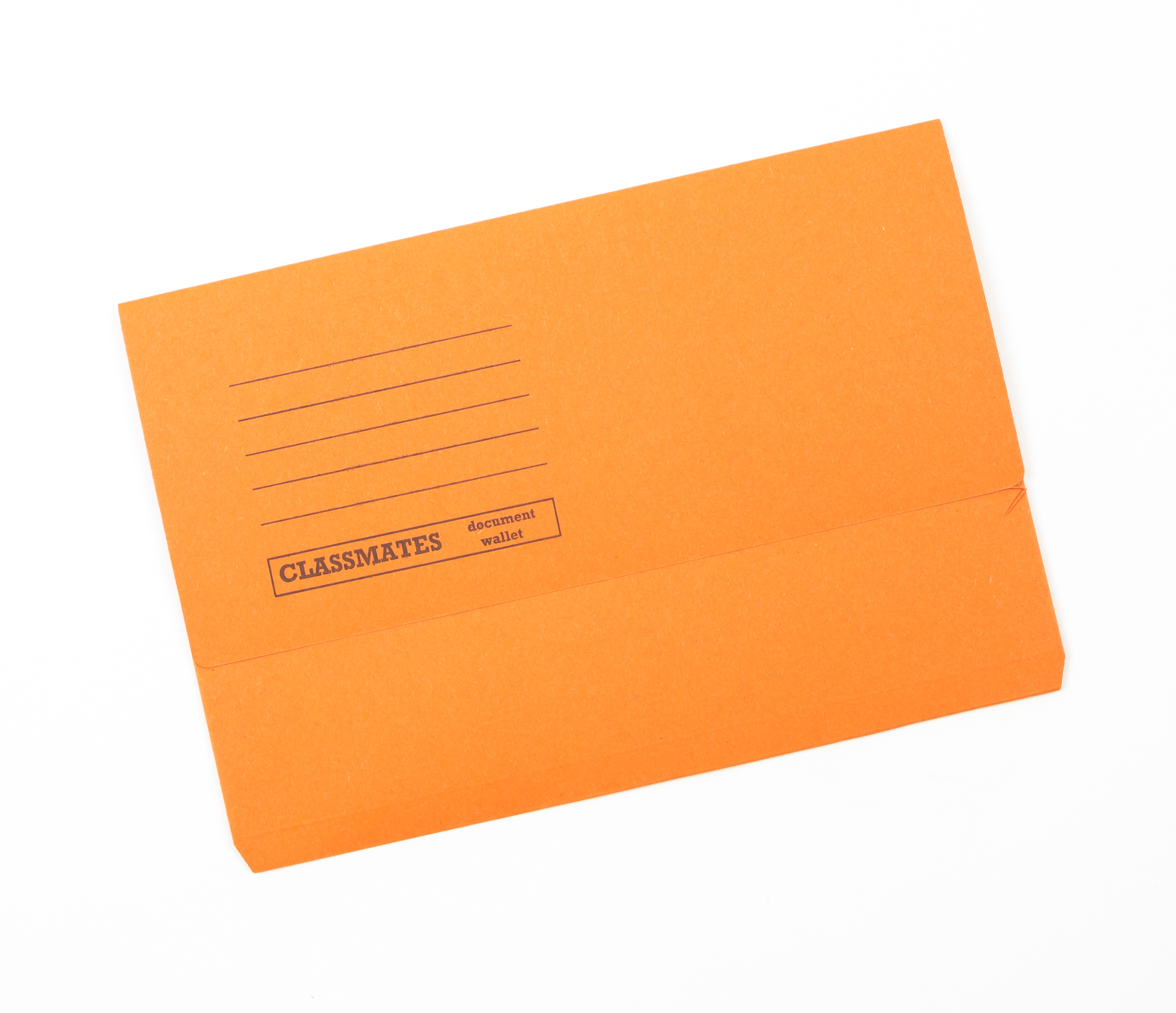 Classmates Document Wallets Orange | Learning Space Solutions