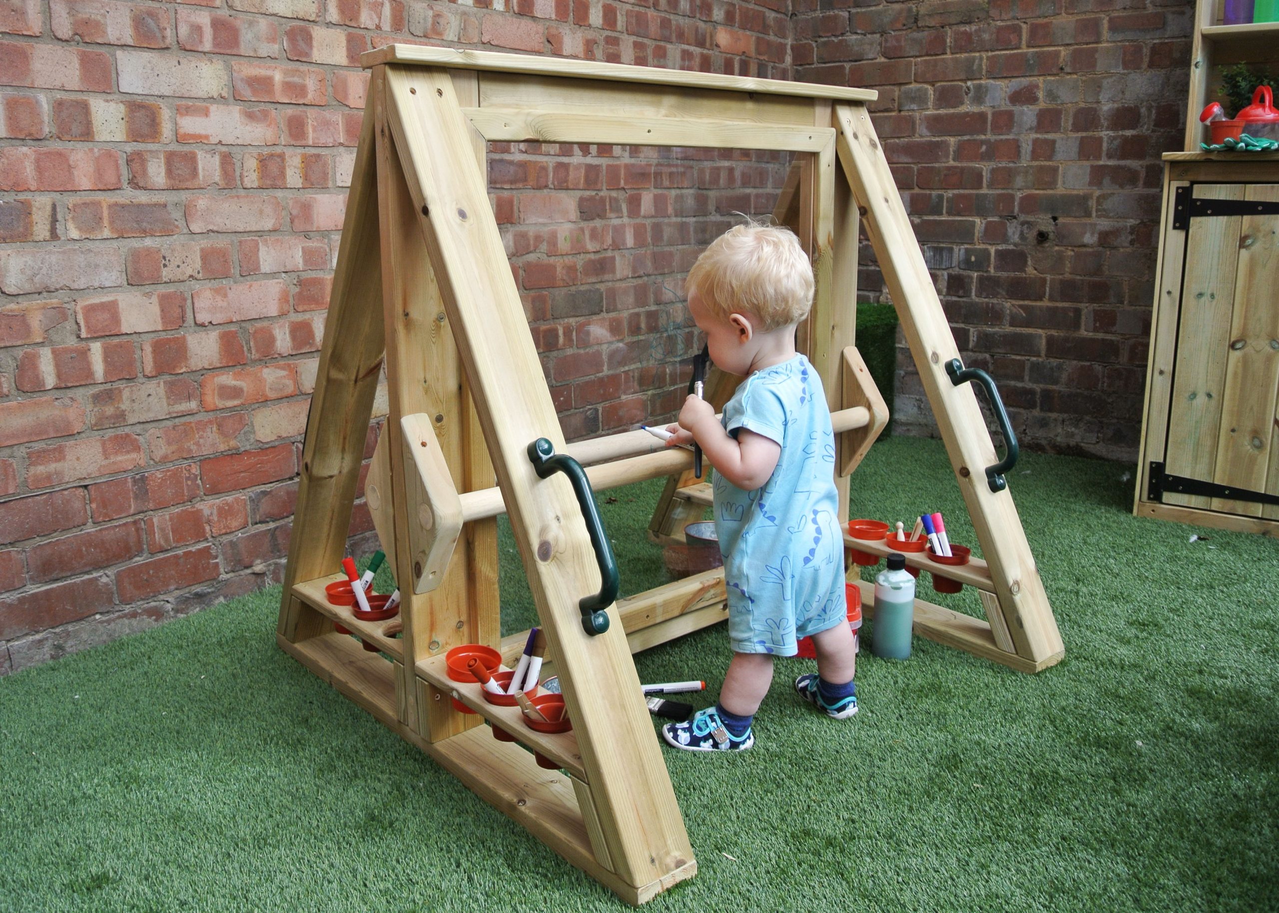 U2s Outdoor Crawl Up Easel from Hope | Eduspace Supplies