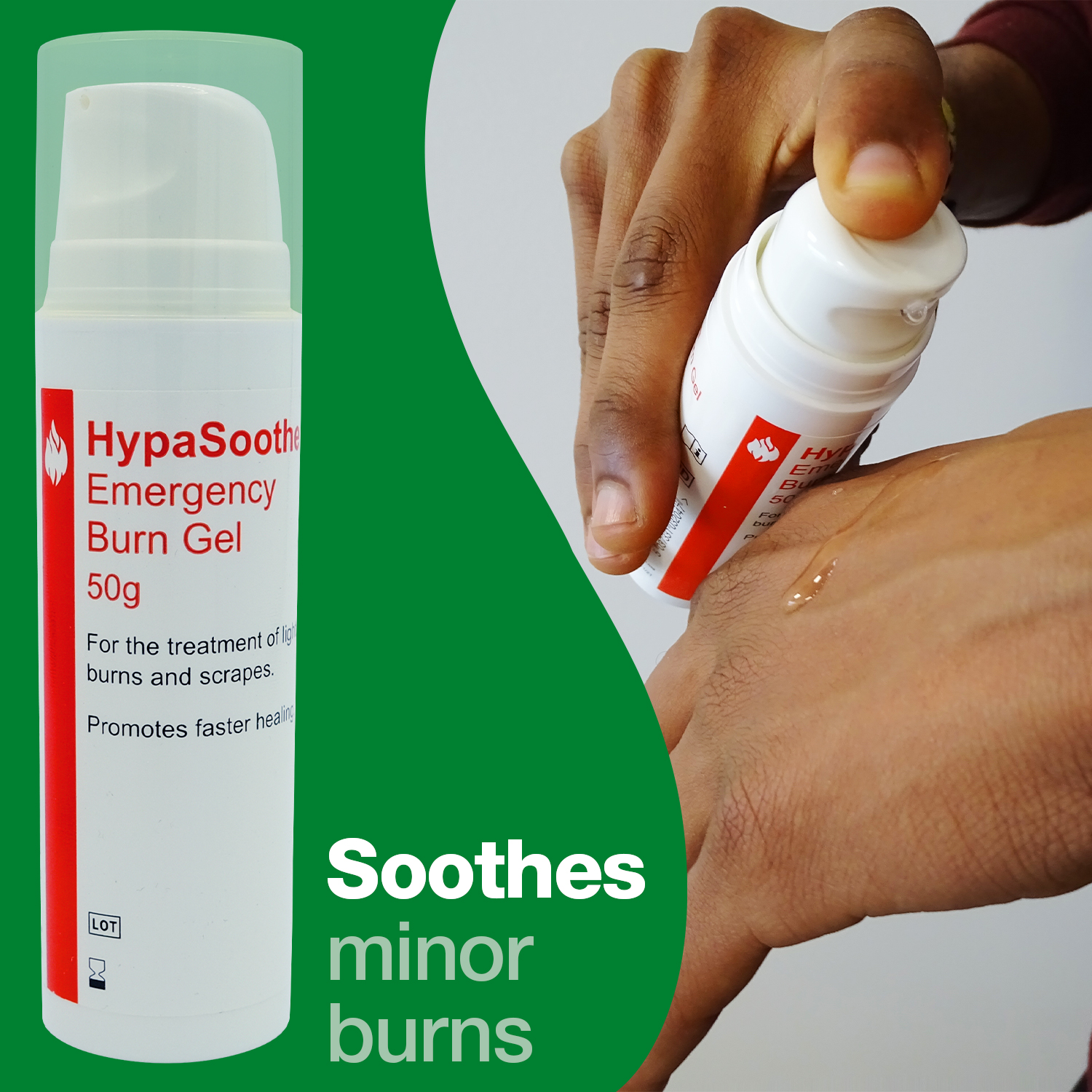 Burns Stop Burn Bottle 50ml | Eduspace Supplies
