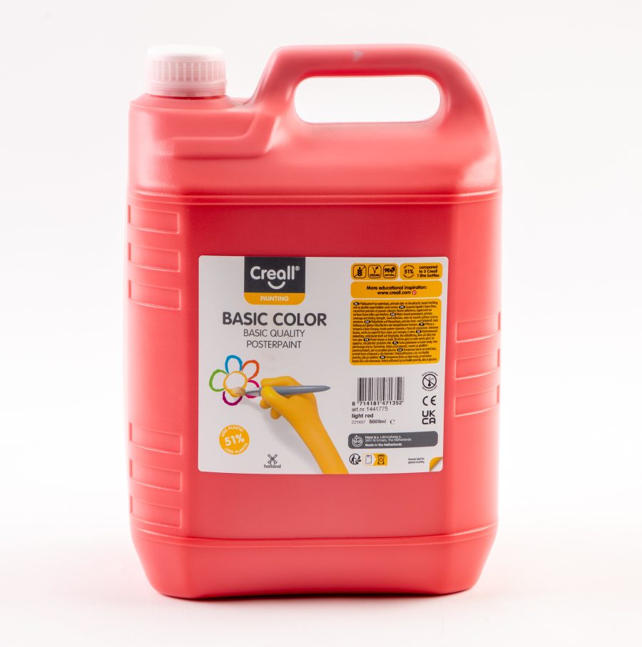 Red 5L Creall ReadyMix Paint | Eduspace Supplies