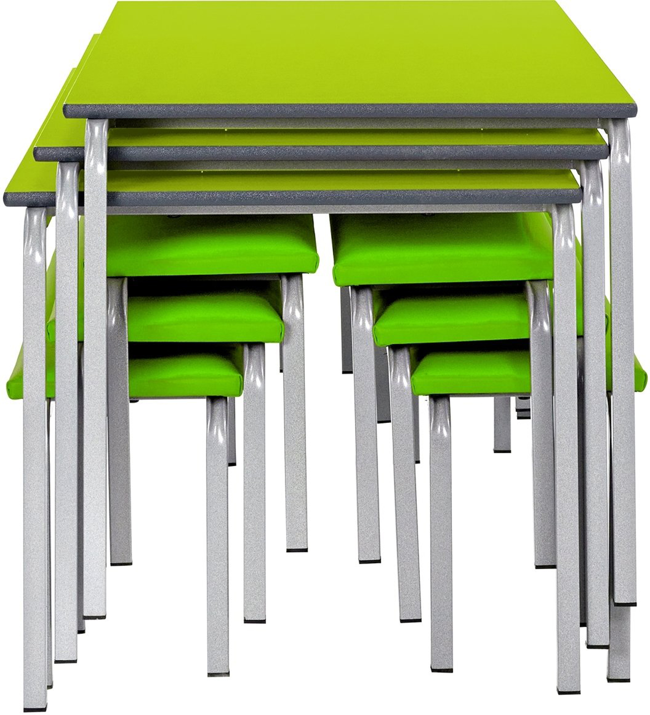 Gala Junior Tables and Benches – Green | Eduspace Supplies