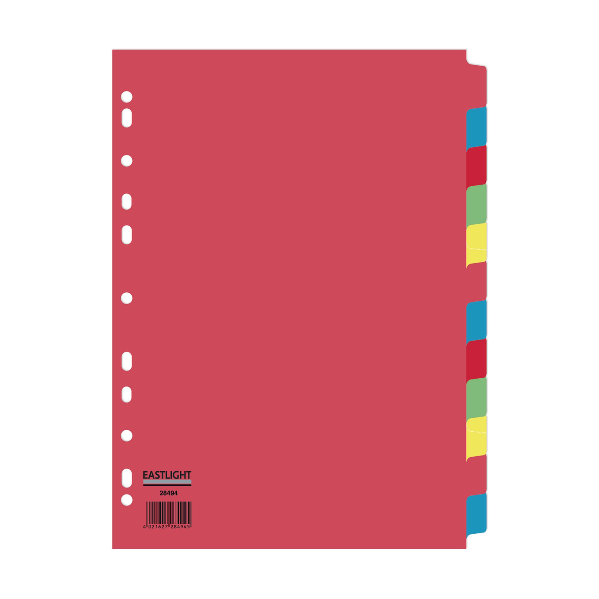 A4 Subject Dividers 12 Part | Eduspace Supplies
