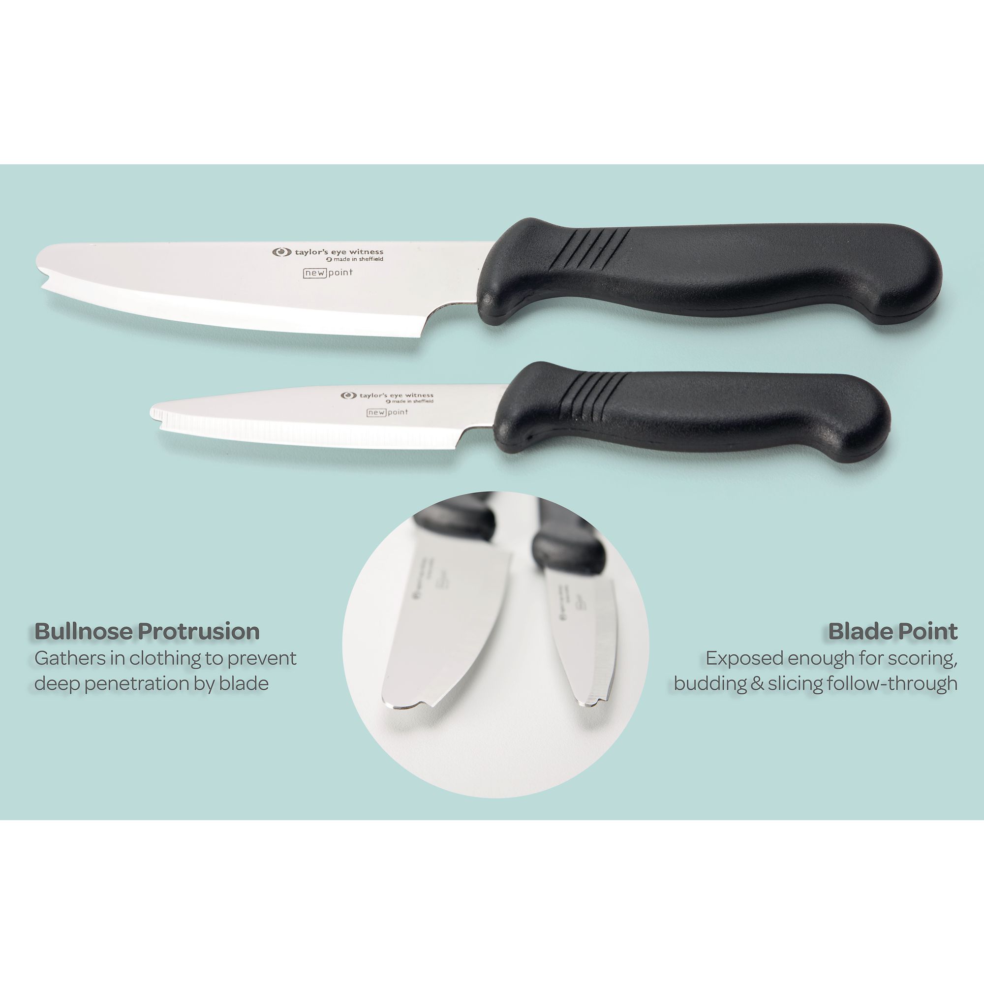 CM Round Tip Safety Knife190mm | Eduspace Supplies