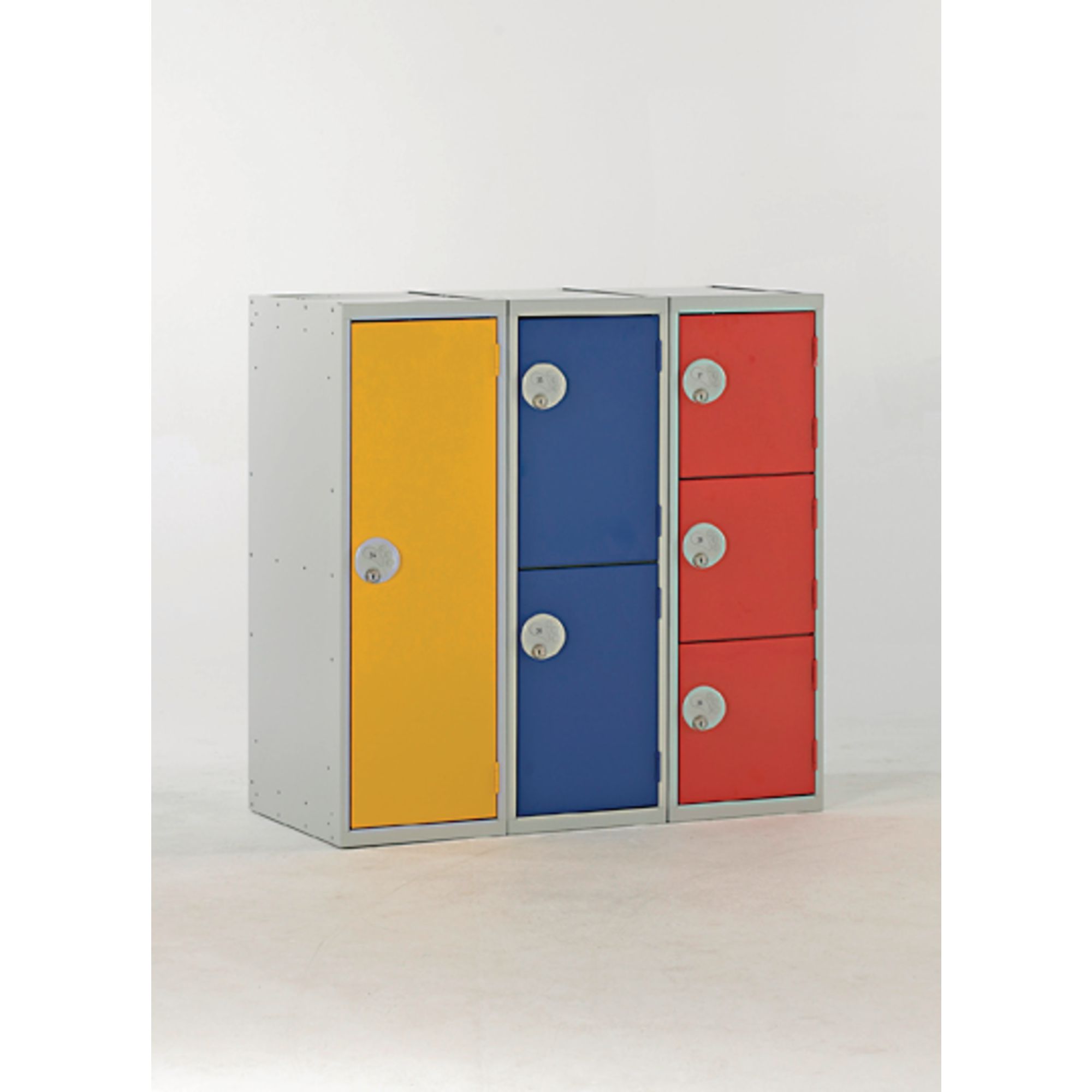 Low Two Door Locker Blue | Learning Space Solutions