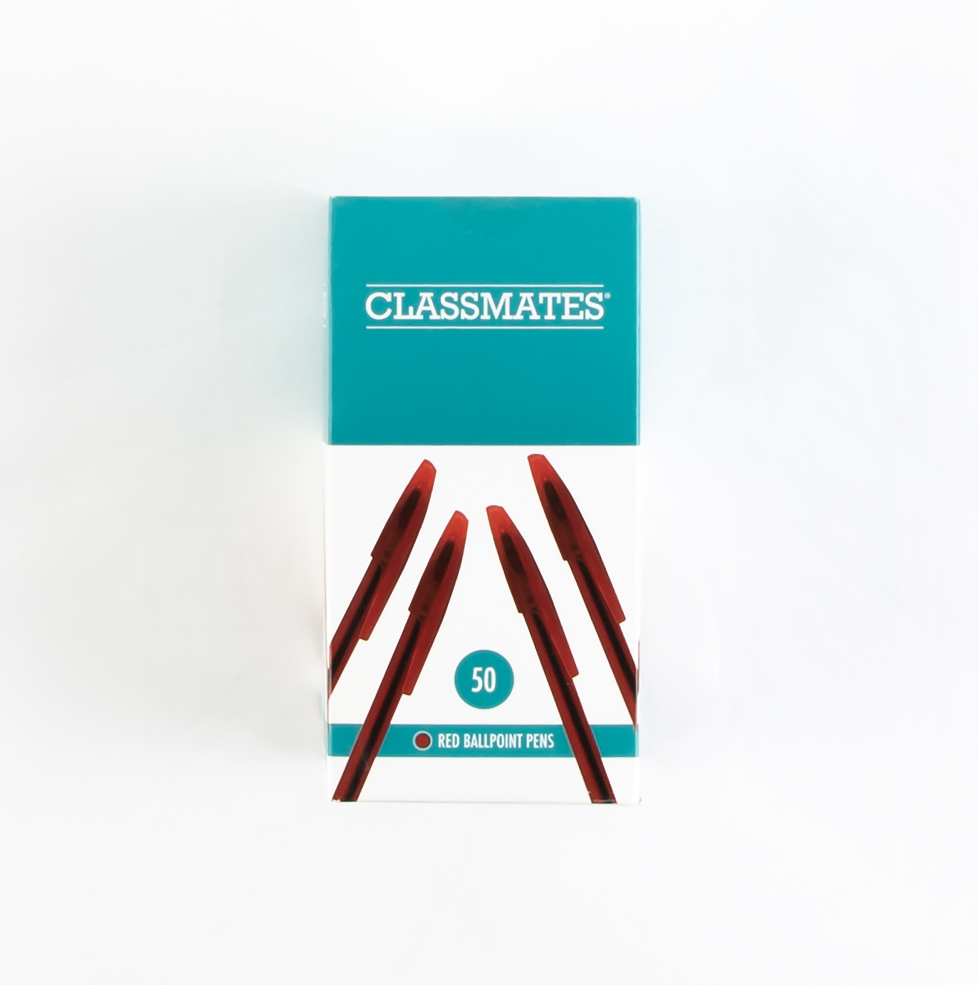 Classmates Ballpoint Pen Pk 50 Red | Eduspace Supplies