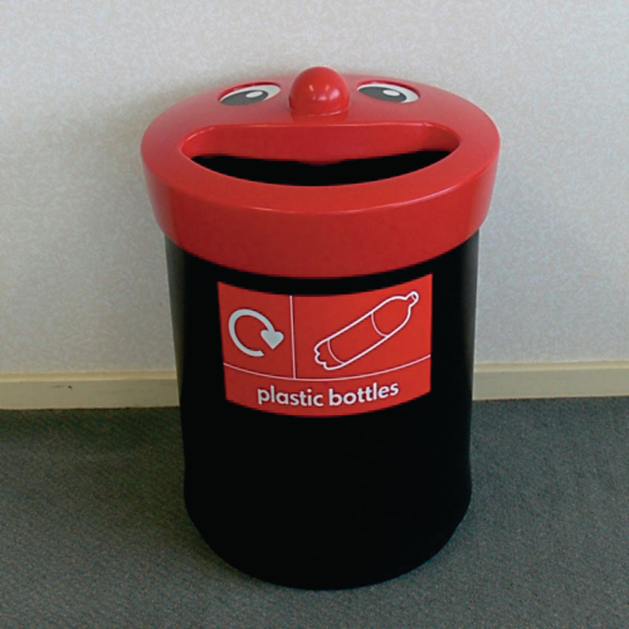Smiley Bin – Red – 62 Litres | Learning Space Solutions