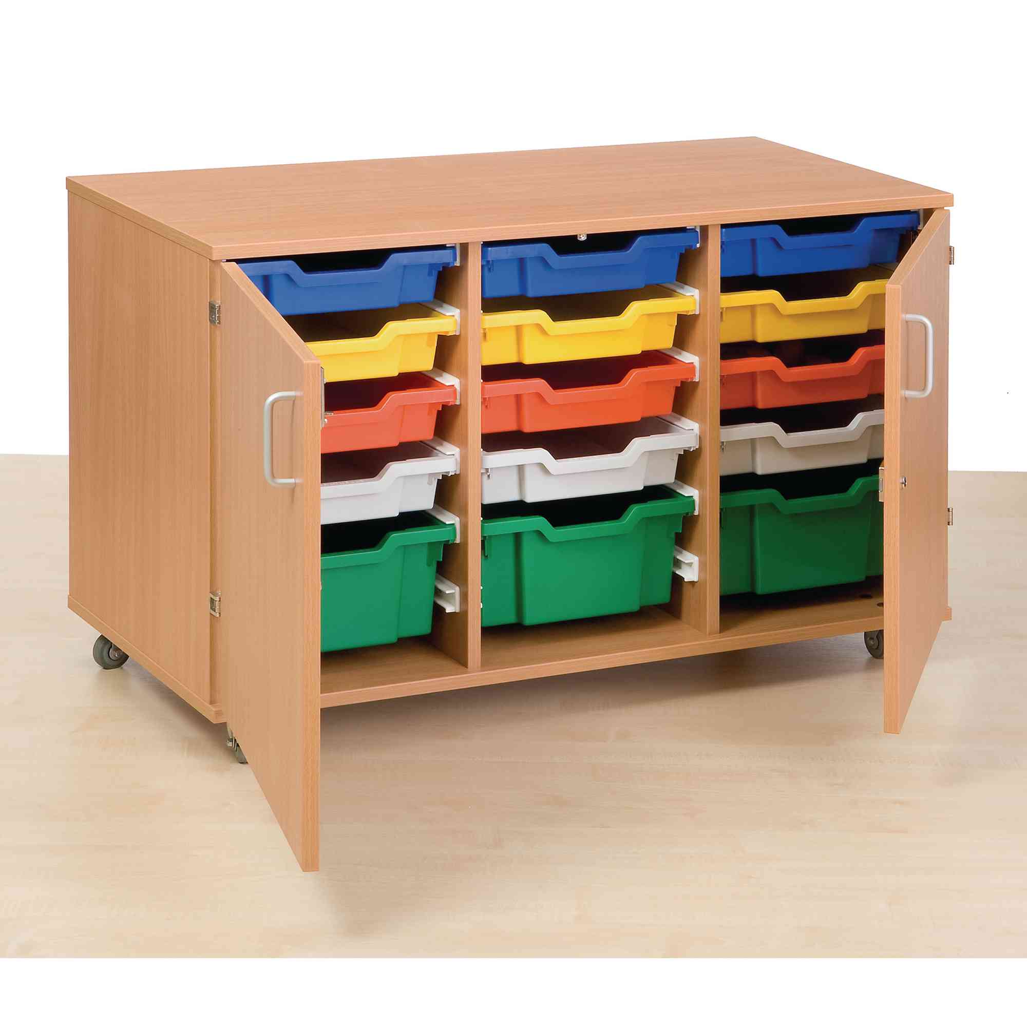 15 Deep+Shallow Tray Lock Colr | Eduspace Supplies