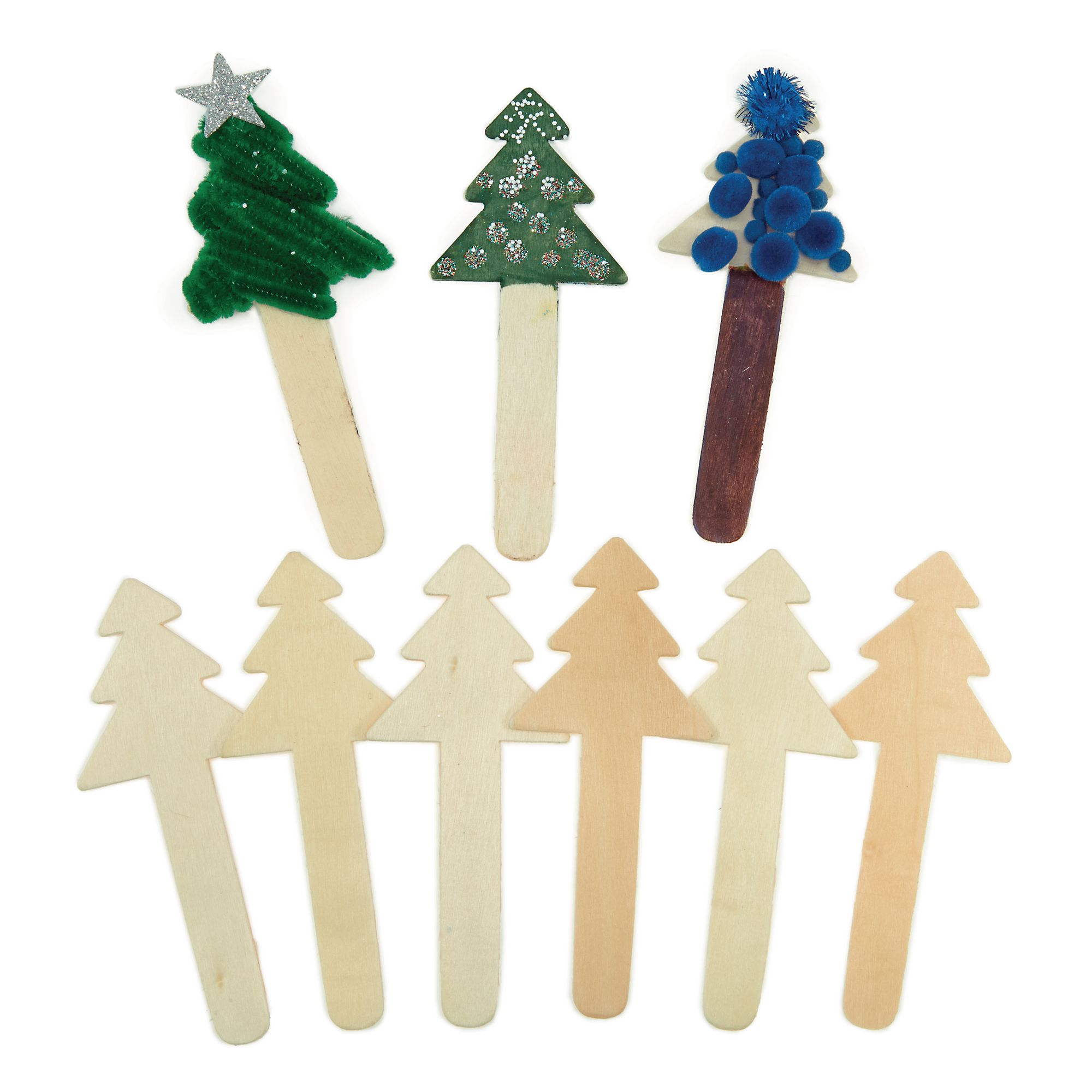 Christmas Tree Craft Sticks | Eduspace Supplies