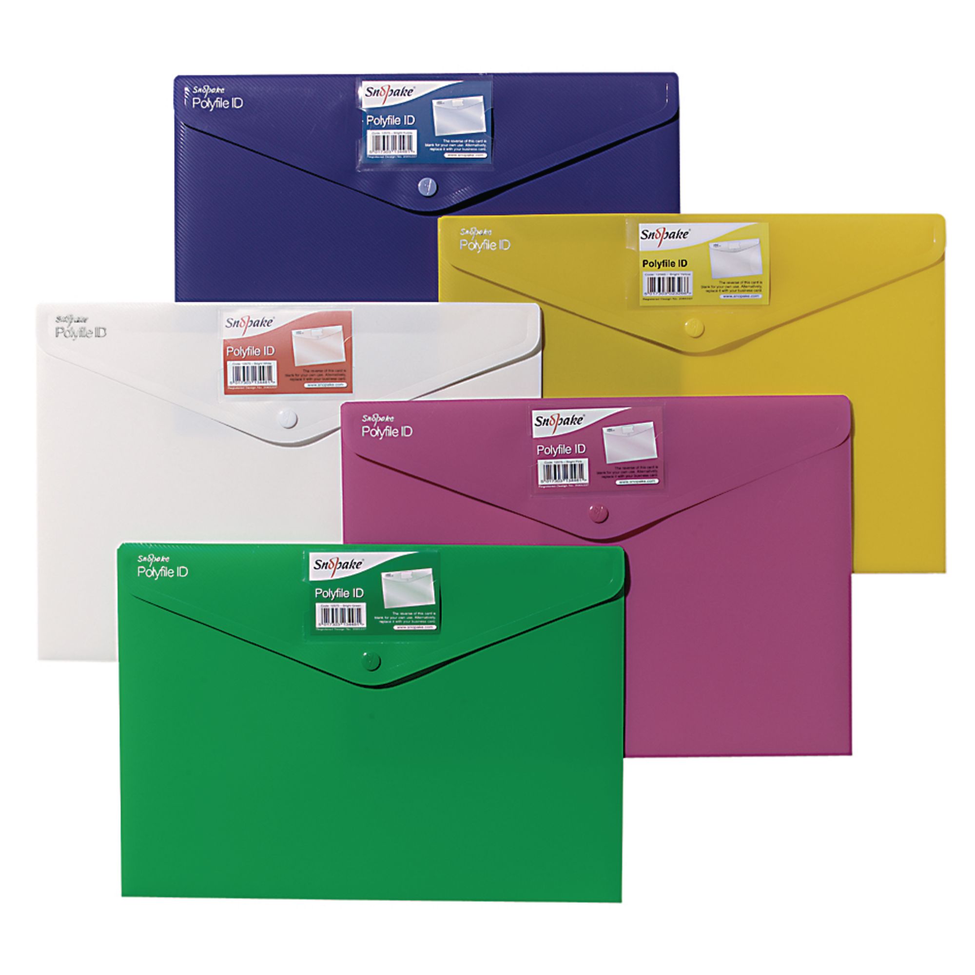 Polyfile Id A4 Bright Assorted | Eduspace Supplies