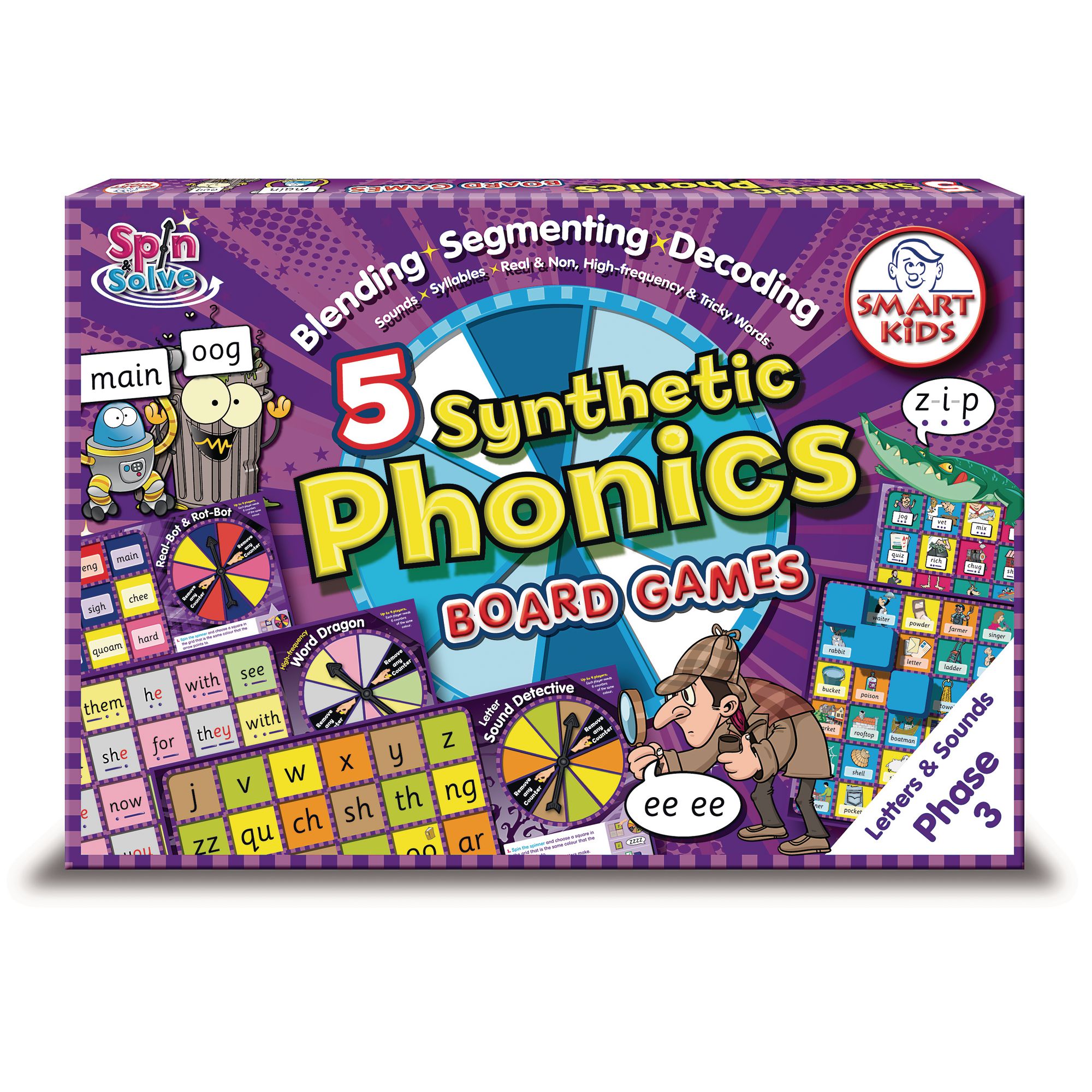 Phase 3 Phonics Board Games | Eduspace Supplies