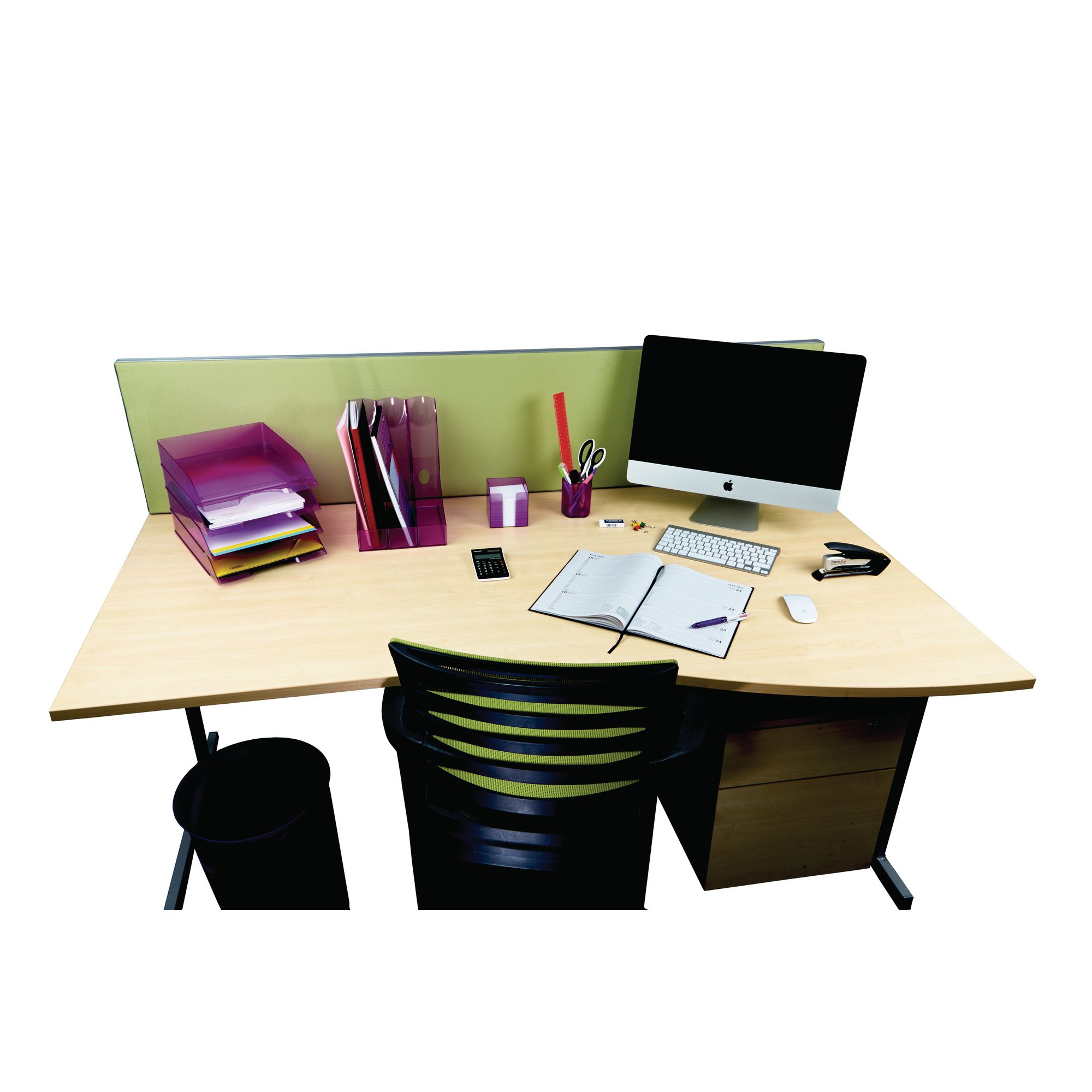 Trans Letter Tray Purple | Learning Space Solutions