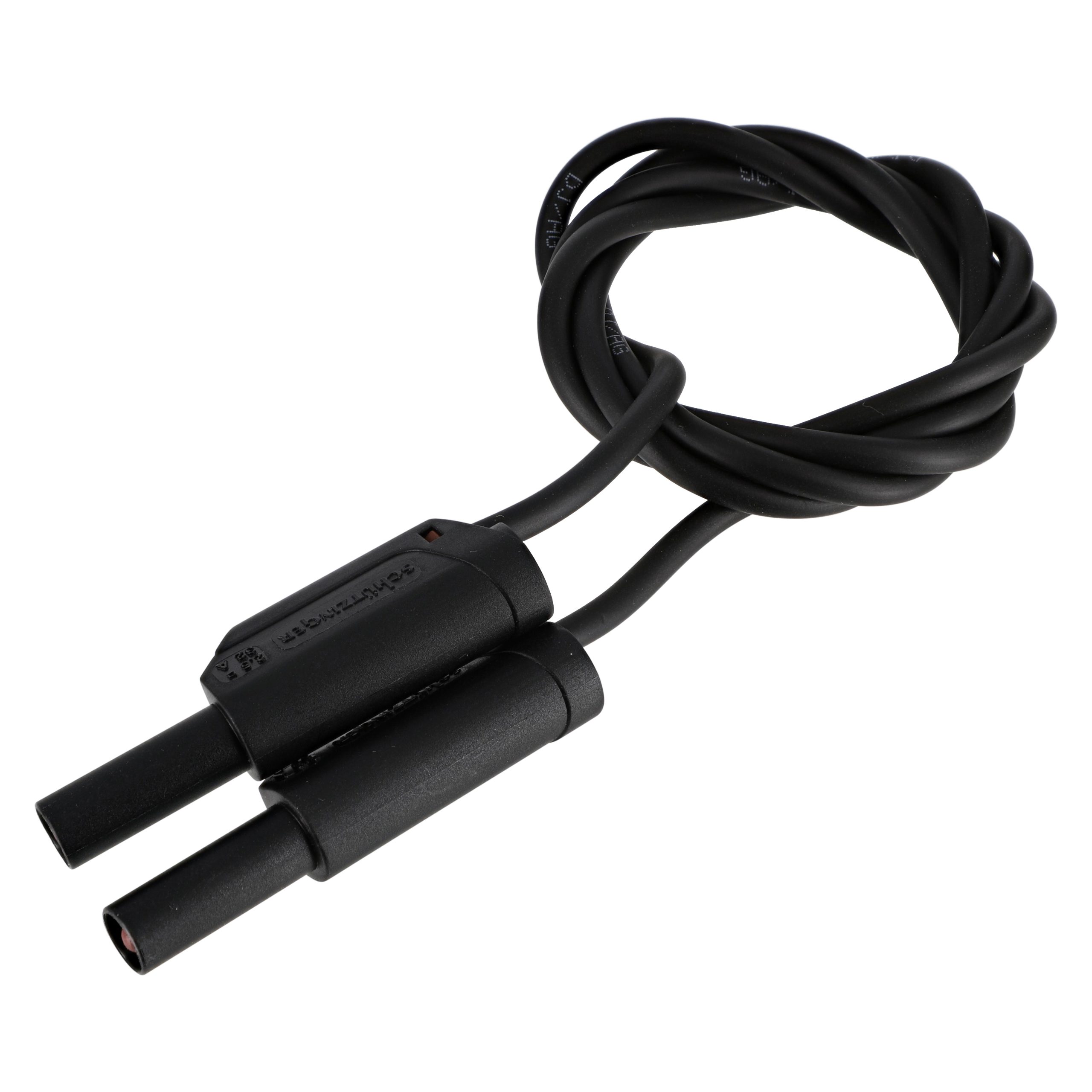 Plug Lead Safety High Current – Black | Eduspace Supplies