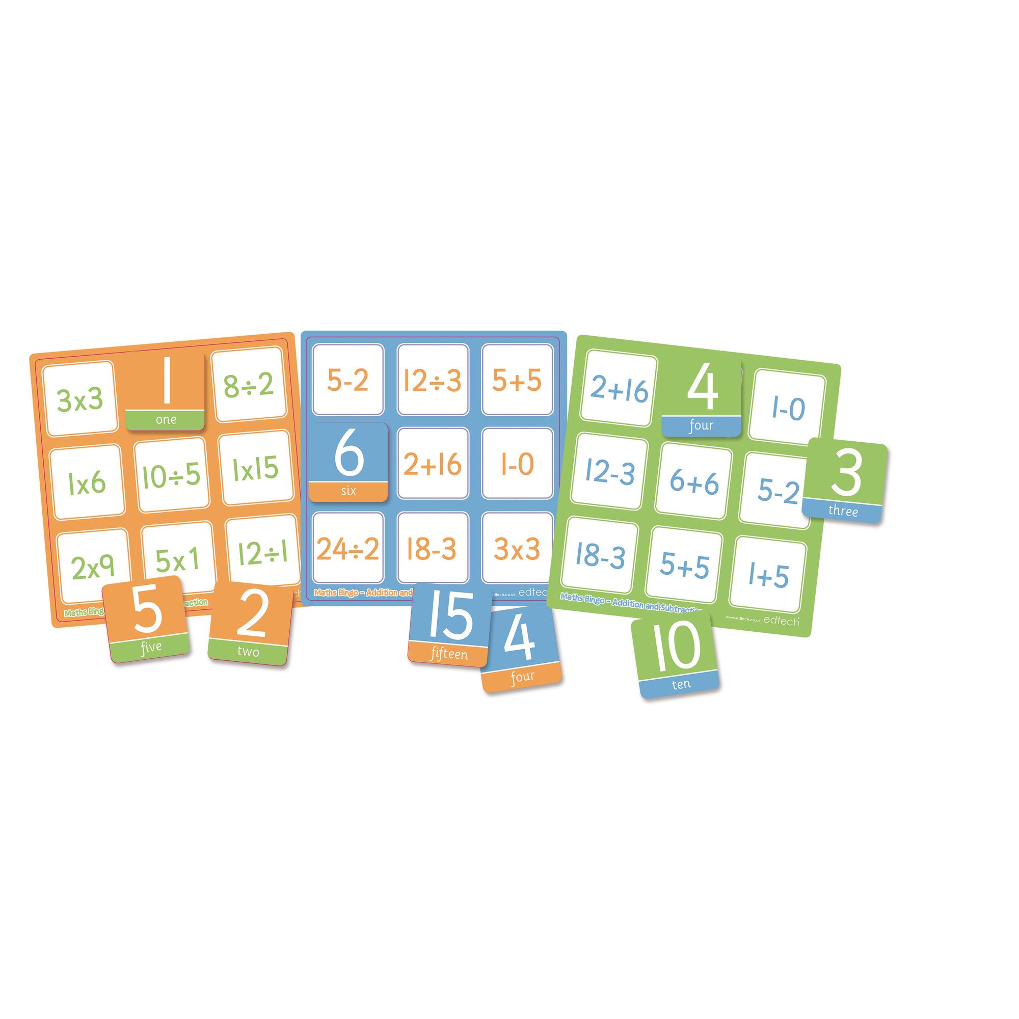 Maths Operations Bingo Set | Eduspace Supplies