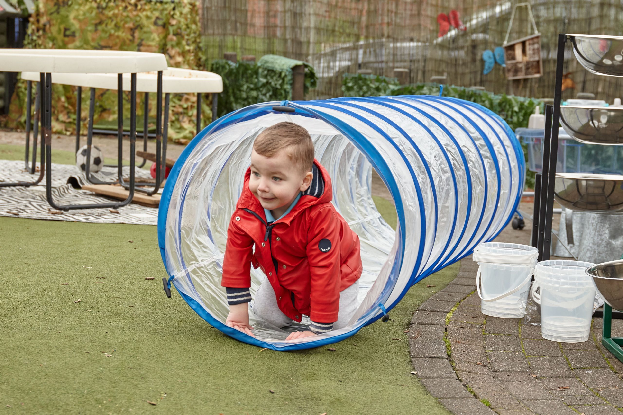 Outdoor Tunnel 2.7m Clear | Eduspace Supplies