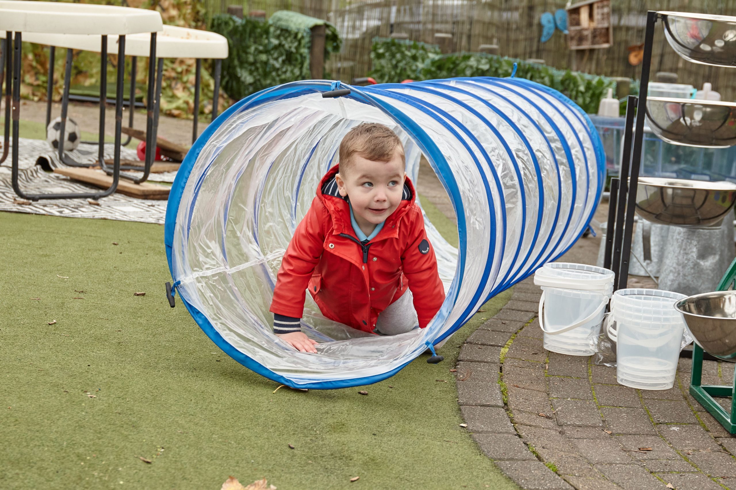 Outdoor Tunnel 2.7m Clear | Eduspace Supplies