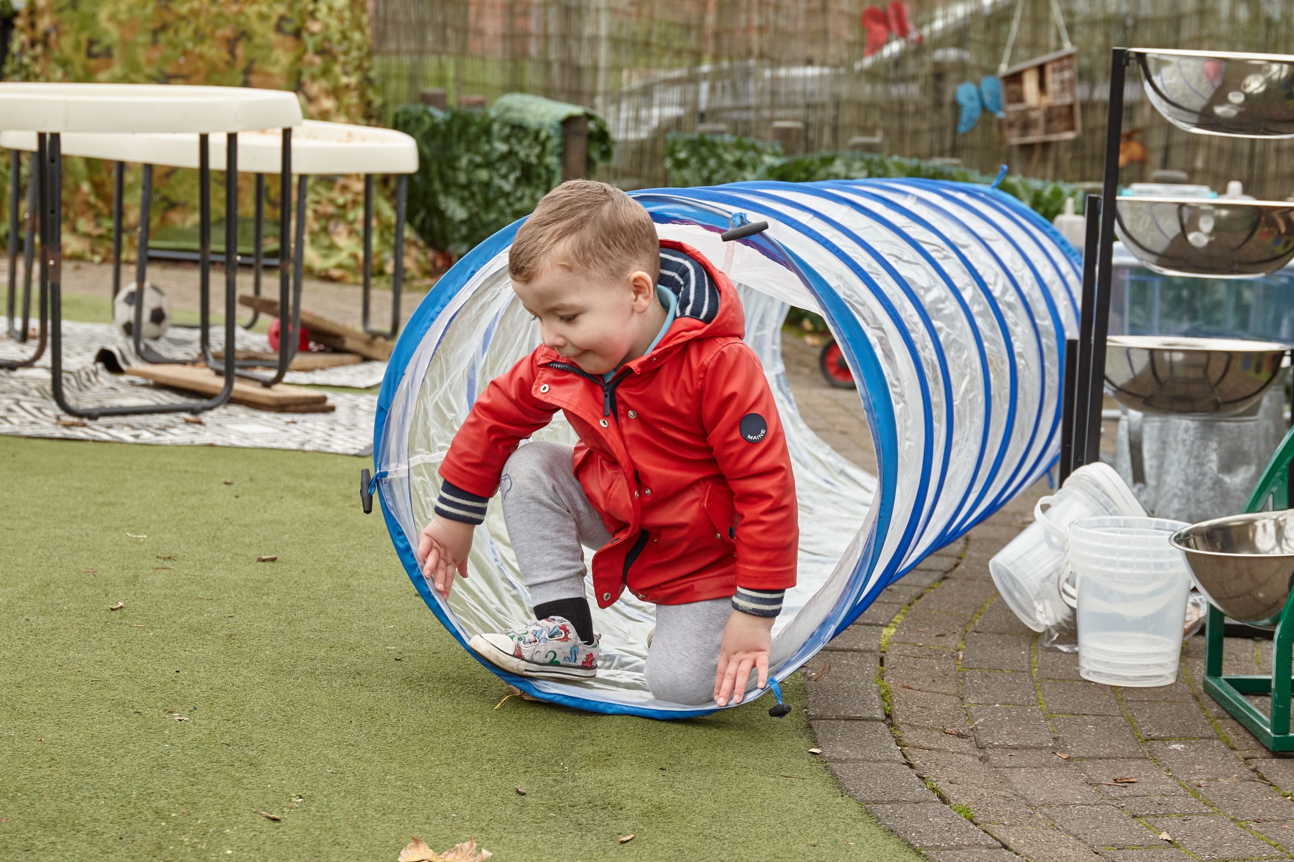 Outdoor Tunnel 2.7m Clear | Eduspace Supplies