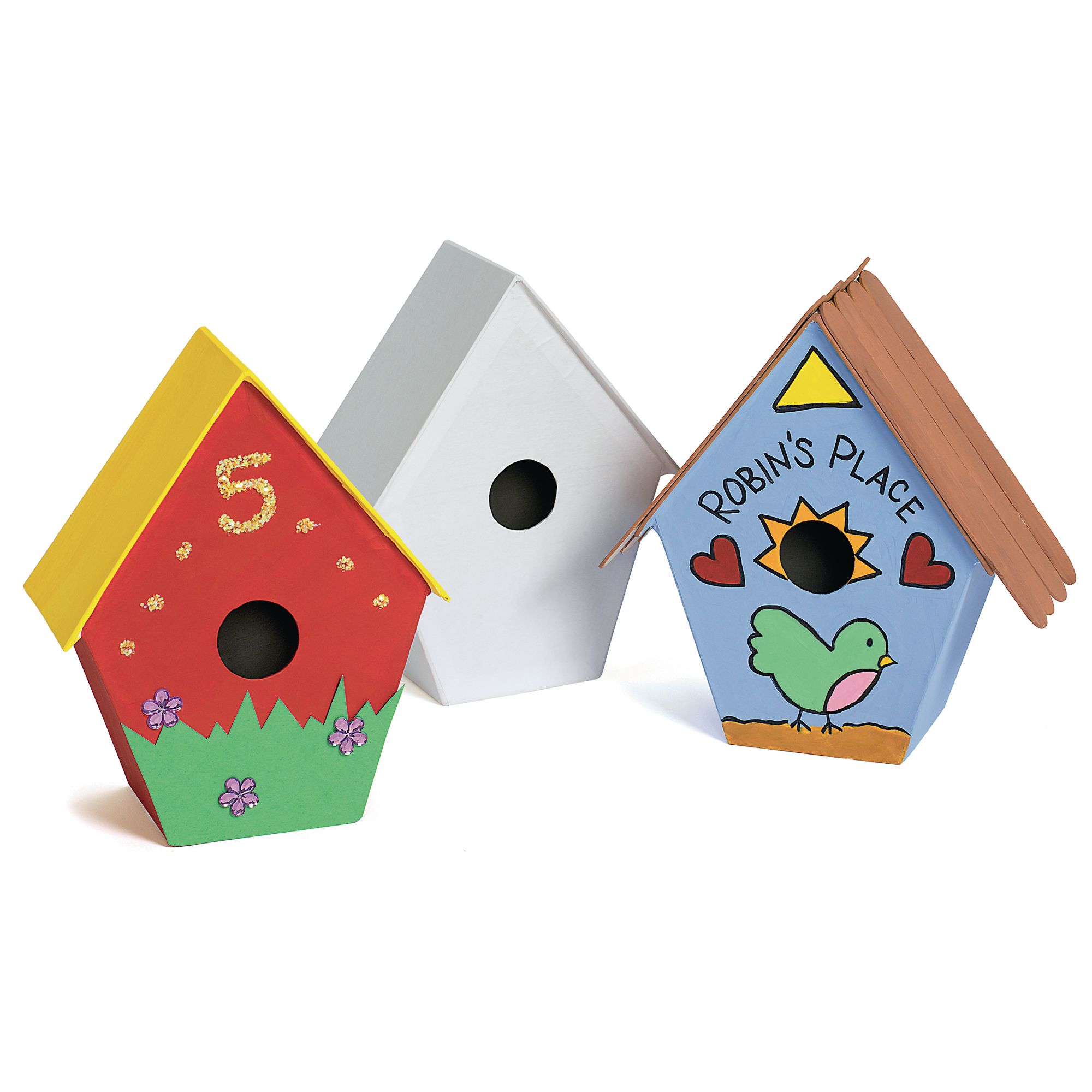 Papier Mache Bird Houses | Eduspace Supplies