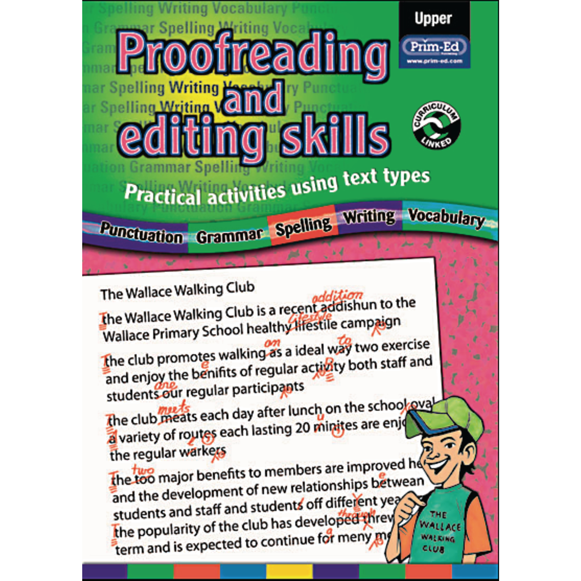 Proof Reading And Editing Skills Upper | Eduspace Supplies