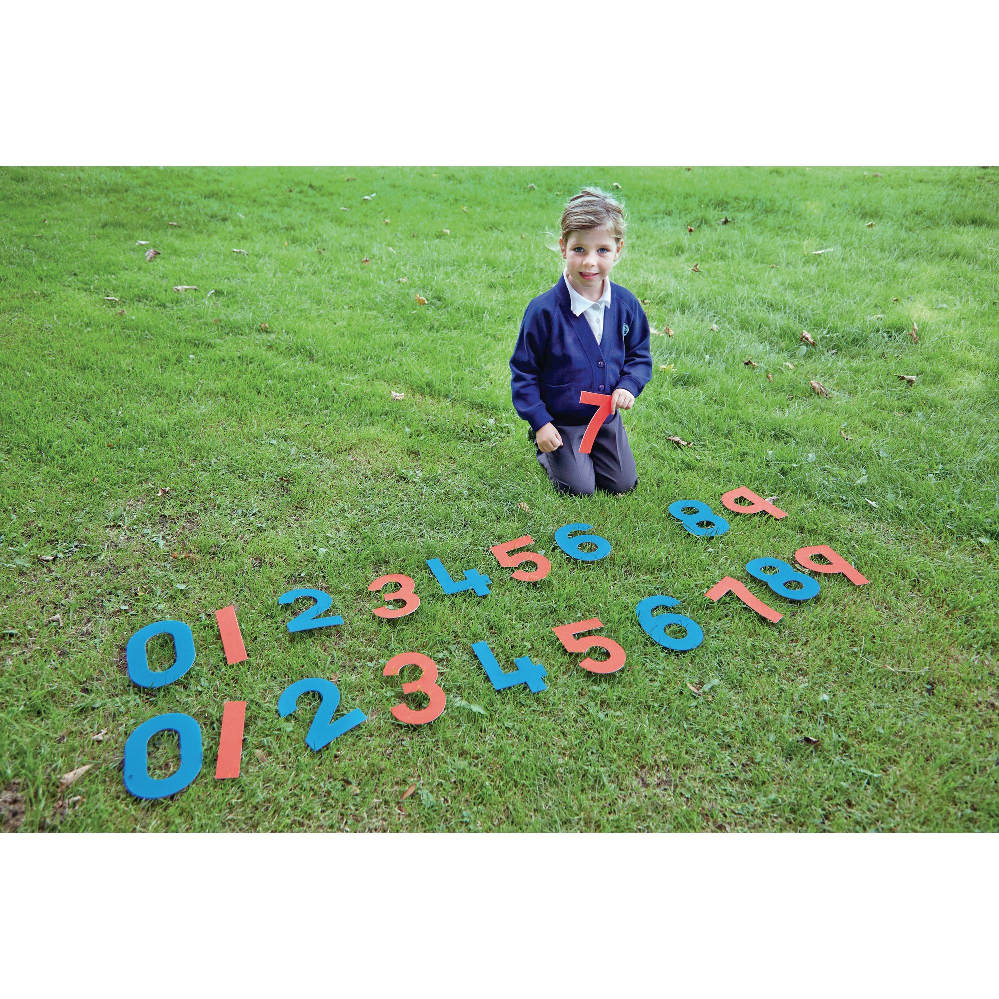 Jumbo Numbers 0-9 (pack 30) Outdoor | Eduspace Supplies