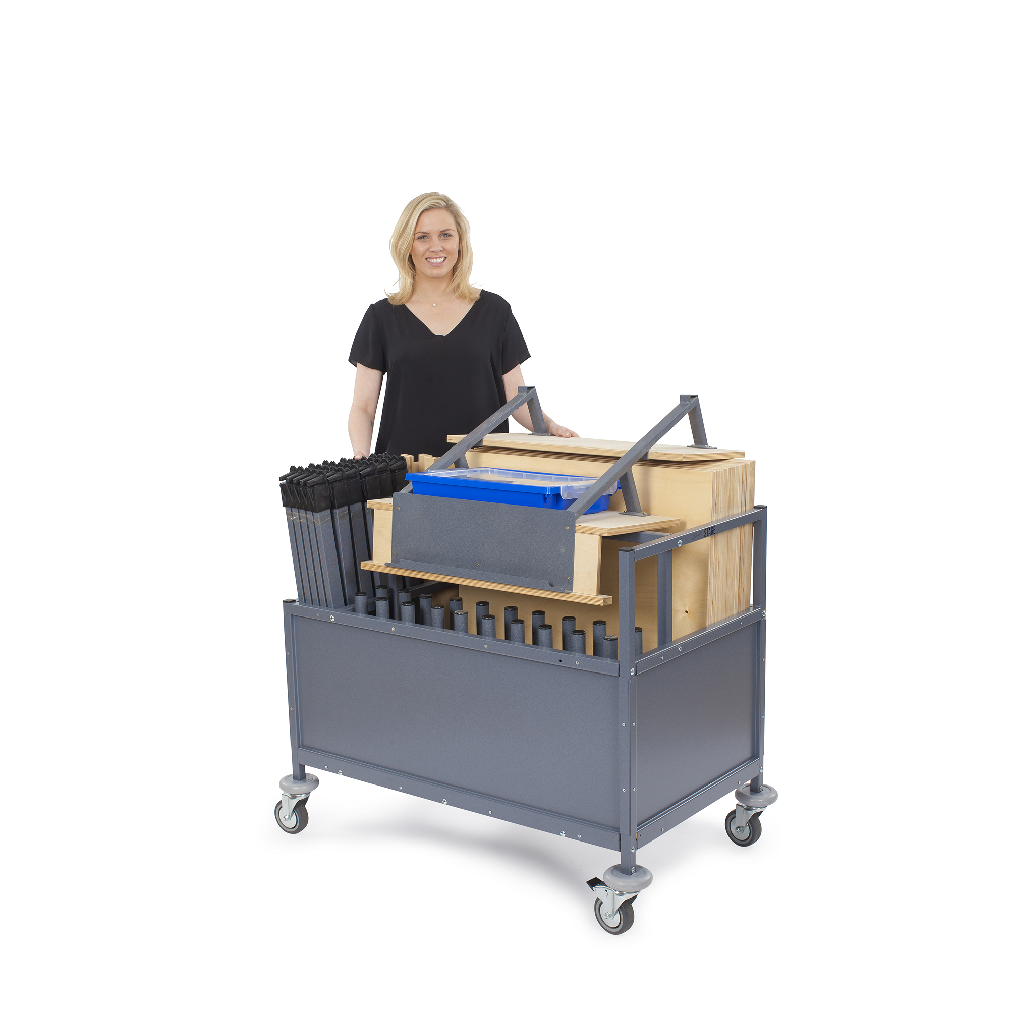 Gratnells Step Up Quad Mini Stage | Eduspace Supplies