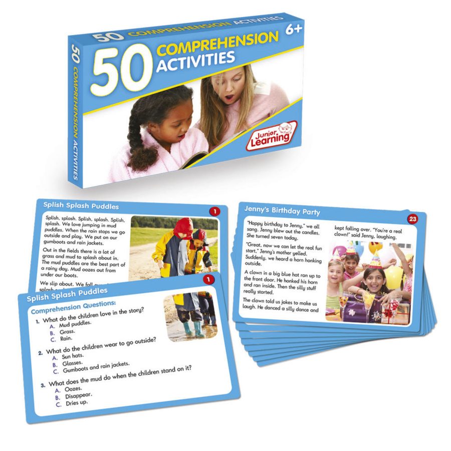 50 Comprehension Cards | Eduspace Supplies