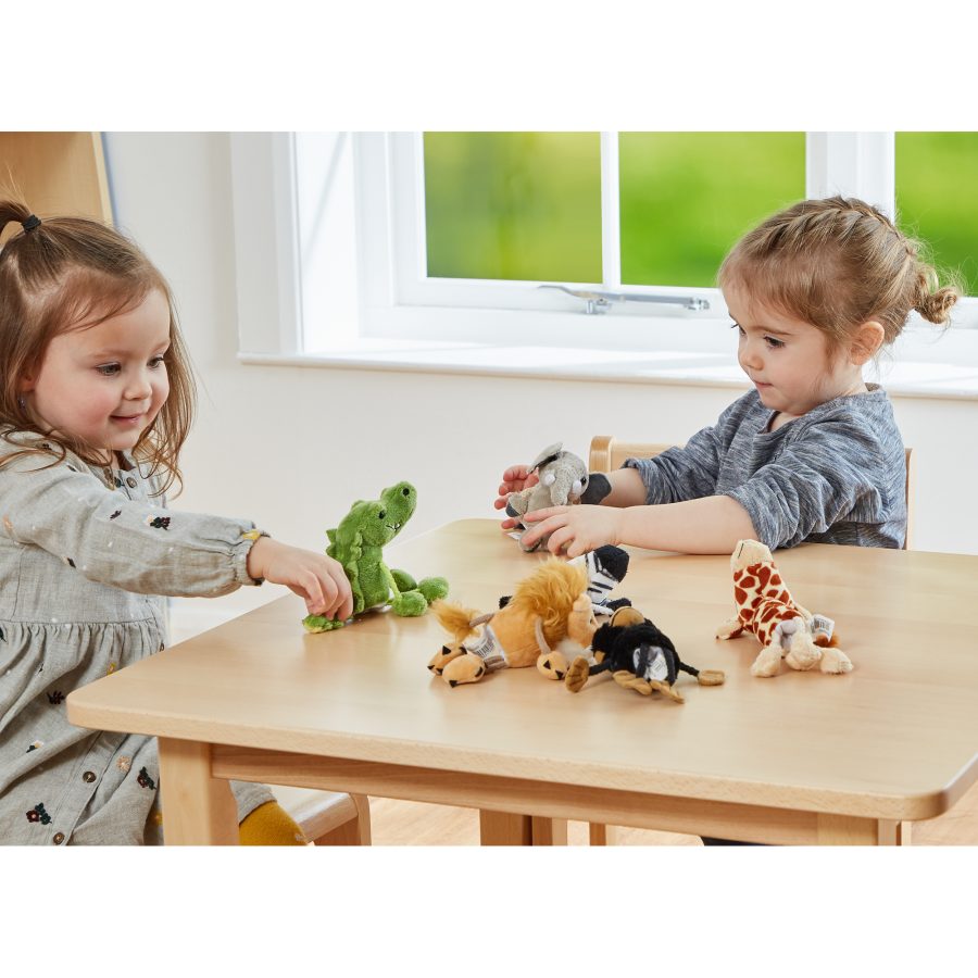 6 African Animal Finger Puppets | Eduspace Supplies